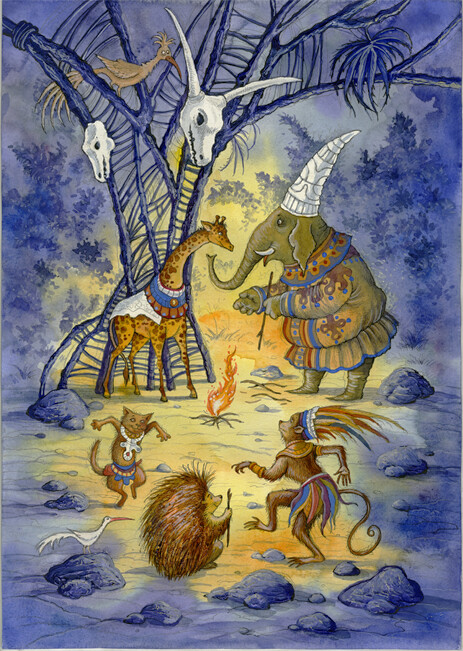 ArtStation - African fairy tales