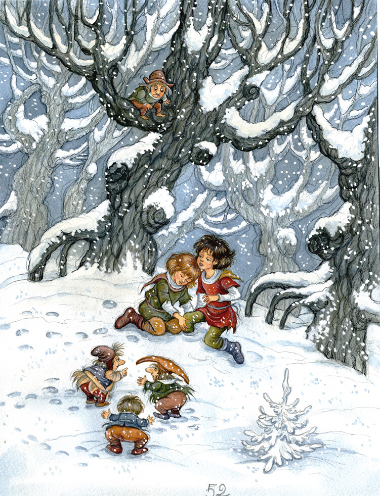 ArtStation - Ronia, the Robber's Daughter by Astrid Lindgren