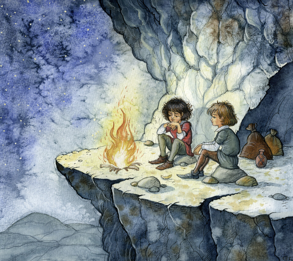 ArtStation - Ronia, the Robber's Daughter by Astrid Lindgren