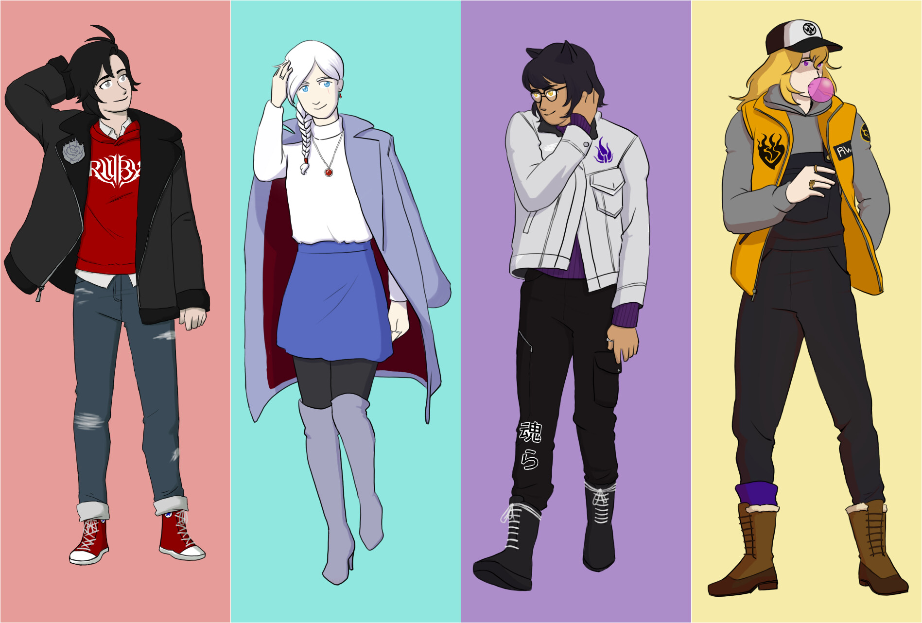 ArtStation - Casual Team RWBY