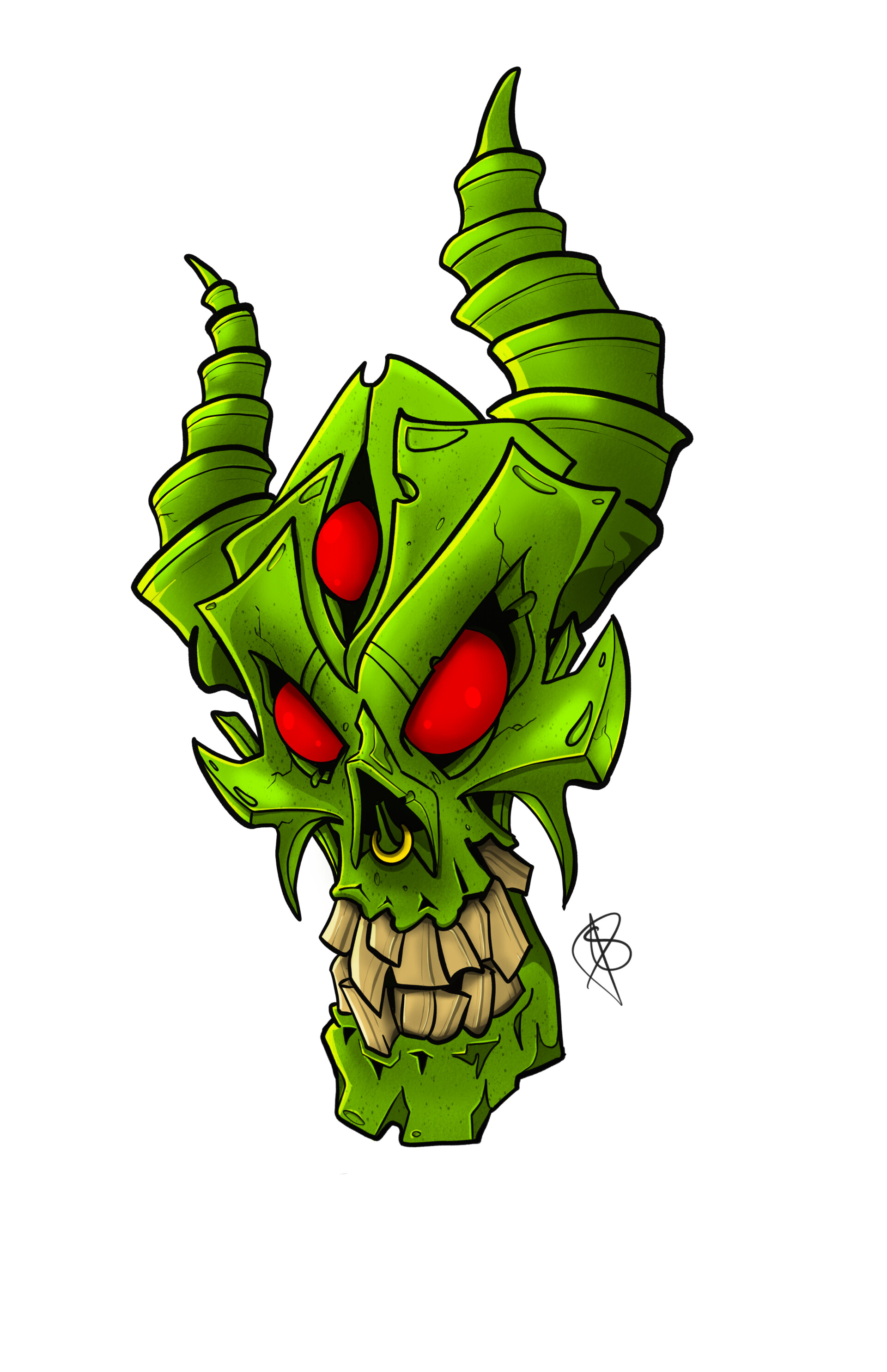 ArtStation - Skulls for fun