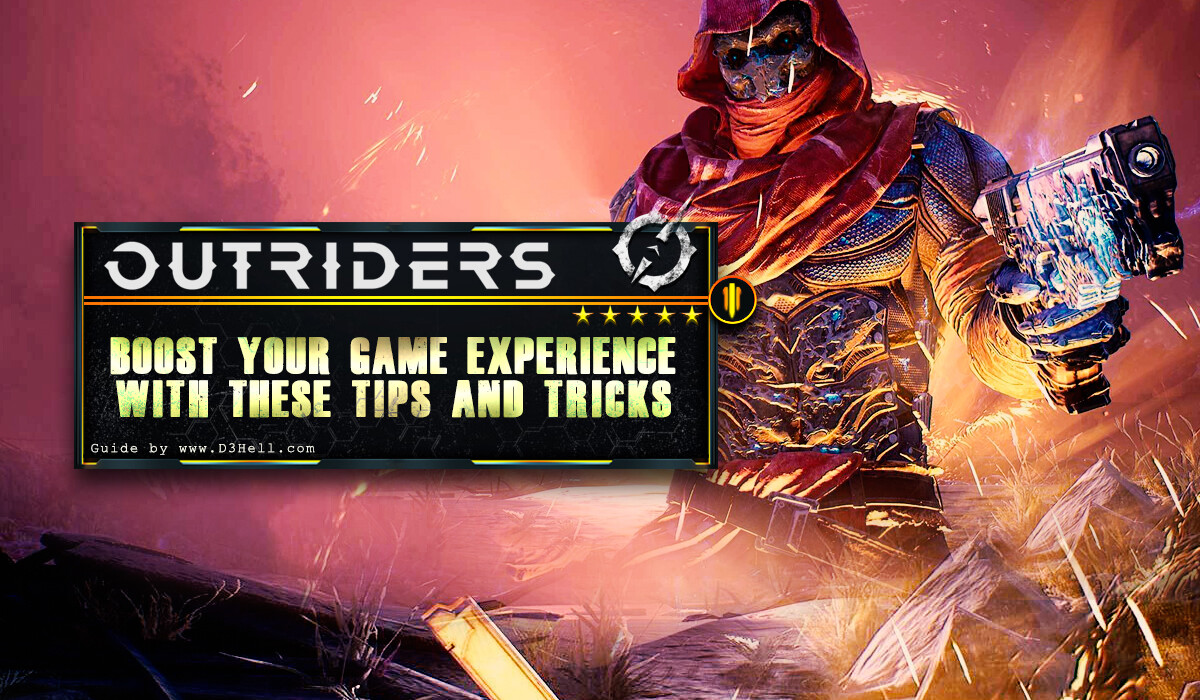 ArtStation - Outriders Boost your Gaming Experience - Guide by D3hell