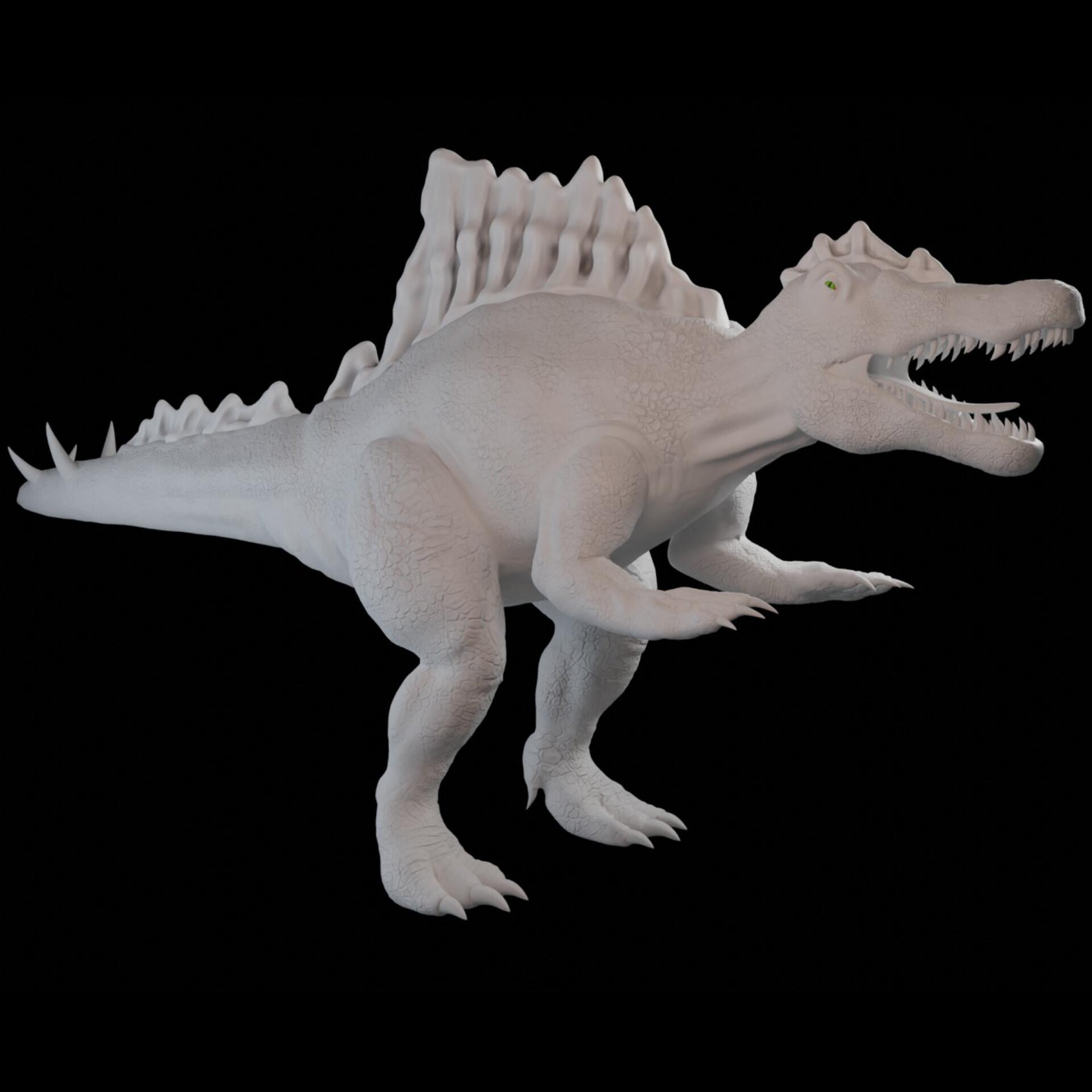 Rafael Dimaranan - Custom Spinosaurus Model