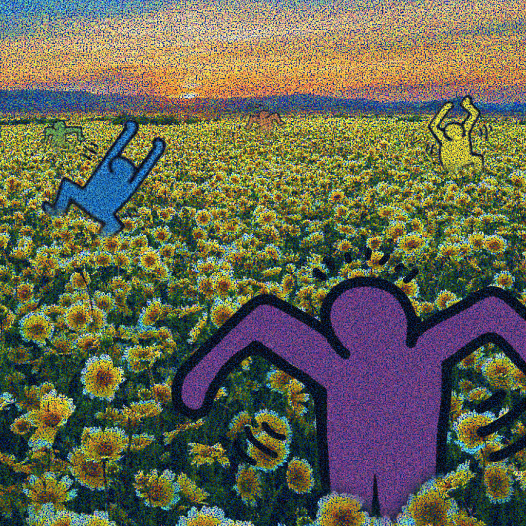 ArtStation - Keith in the the flower fields