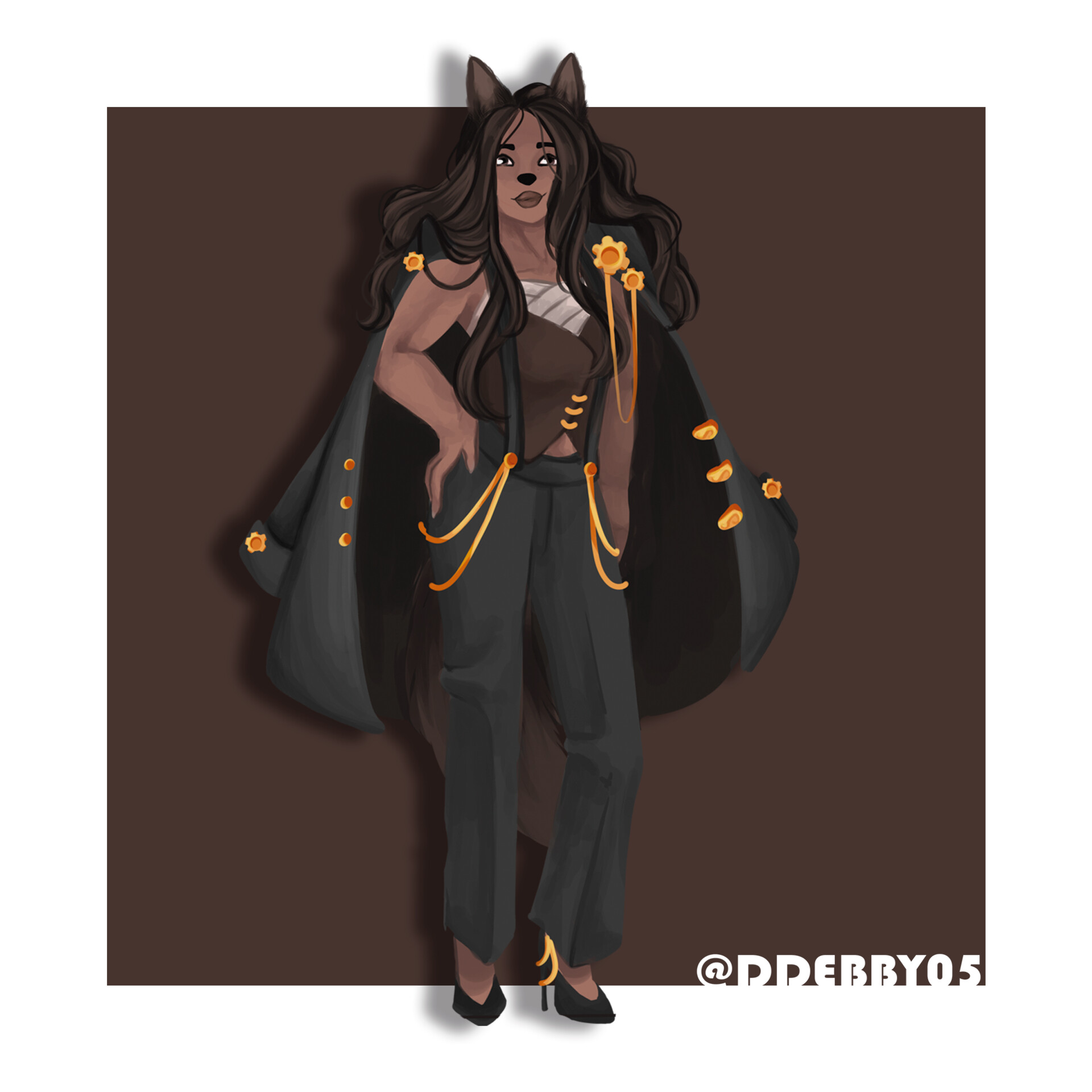 Deborah Gomes - Cats and Dogs Humanized SteamPunk Style - Character ...