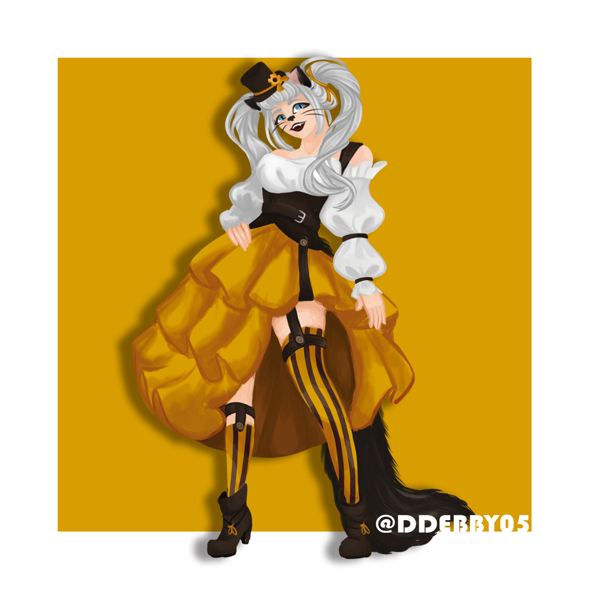 Deborah Gomes - Cats and Dogs Humanized SteamPunk Style - Character ...