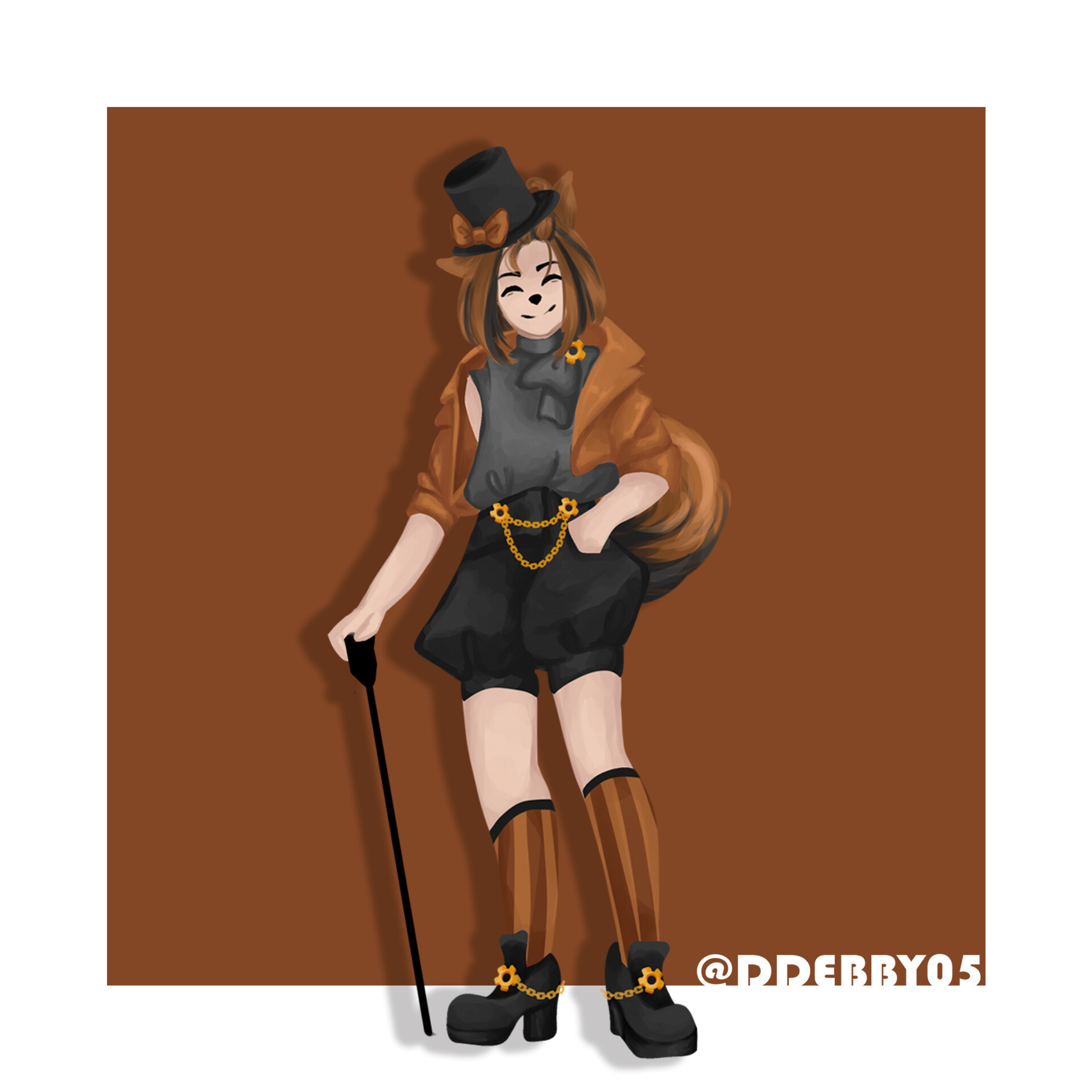 Deborah Gomes - Cats and Dogs Humanized SteamPunk Style - Character ...