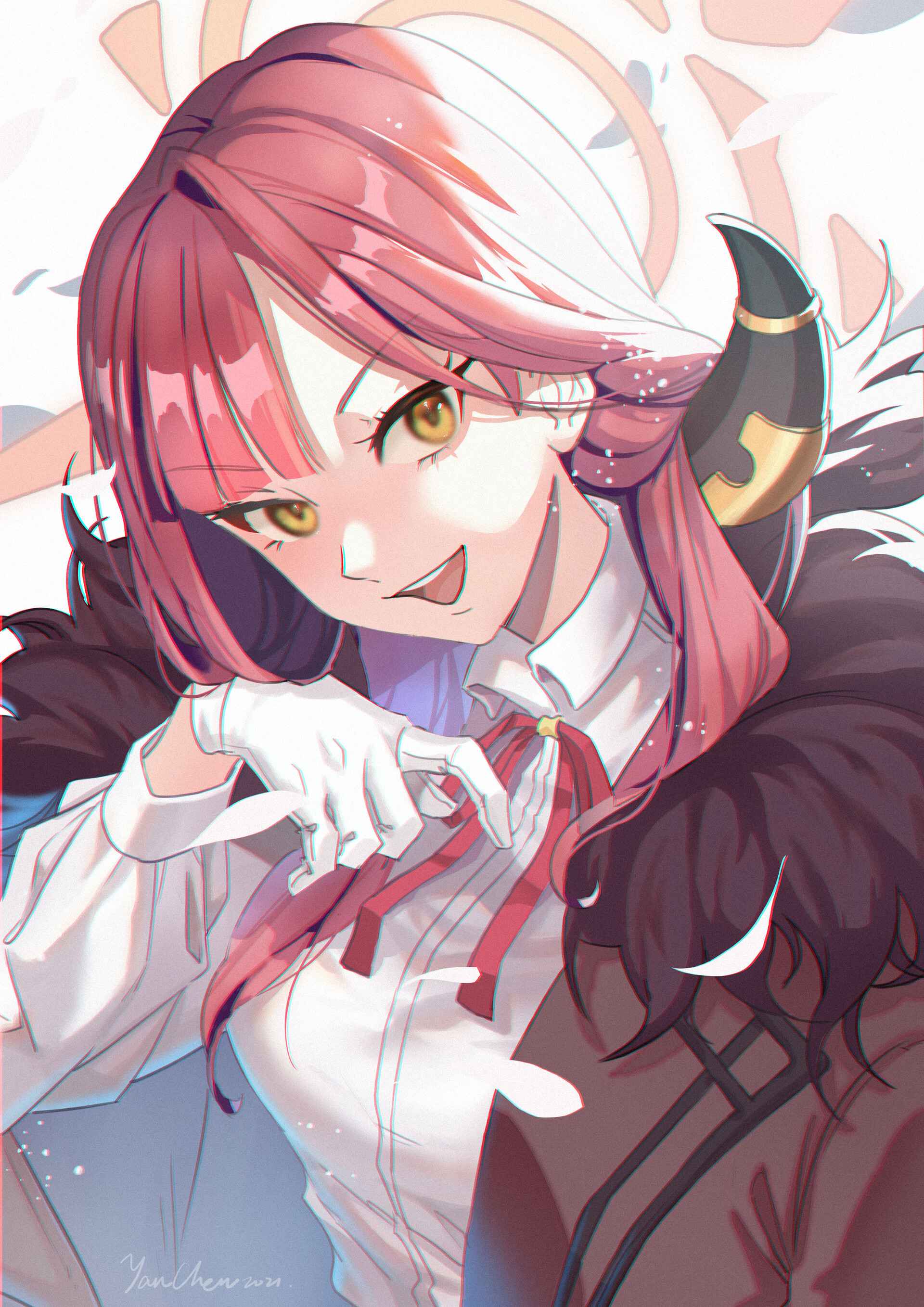 ArtStation - Blue archive fanart / 陸八魔アル