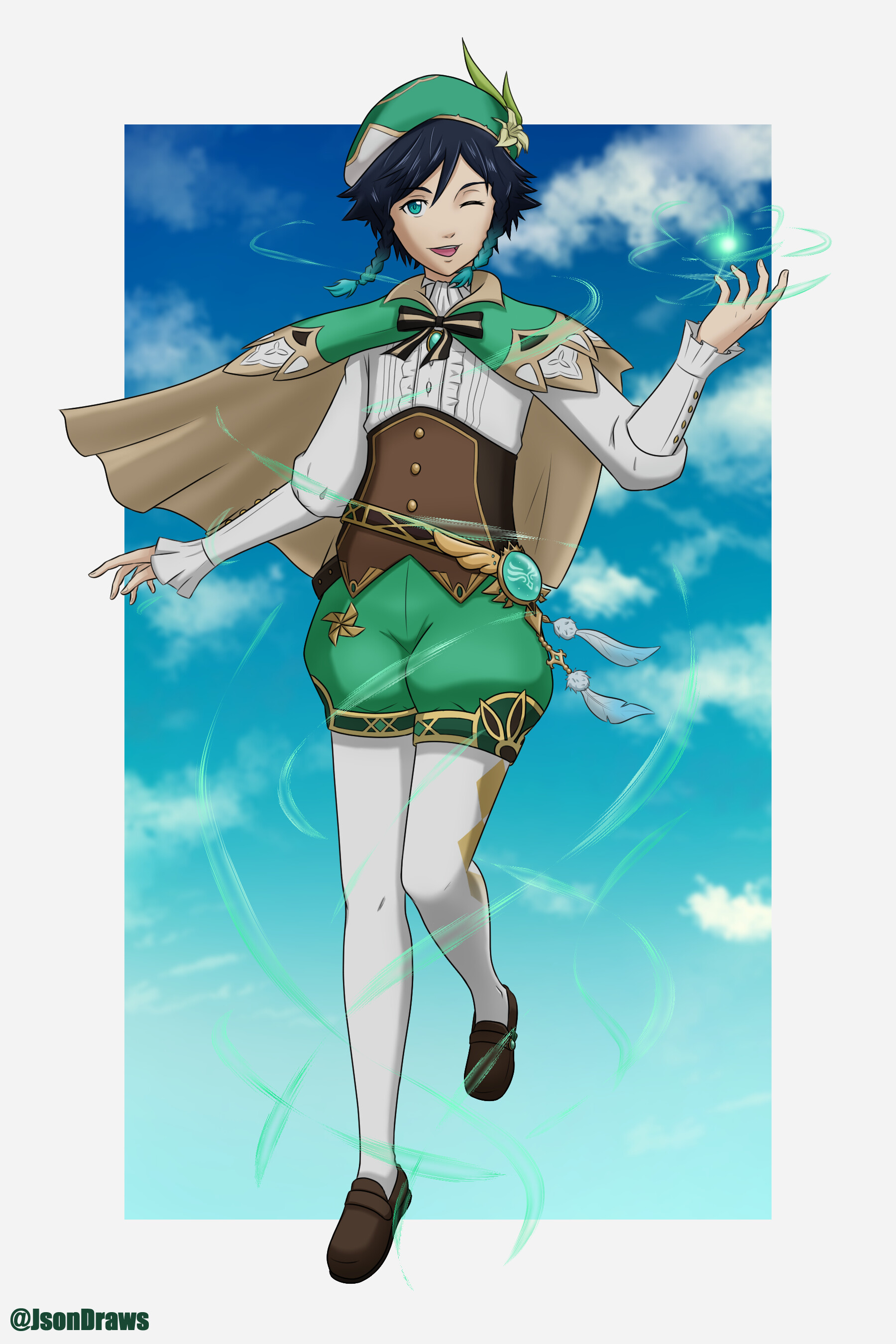 ArtStation - Venti (Anemo Archon)