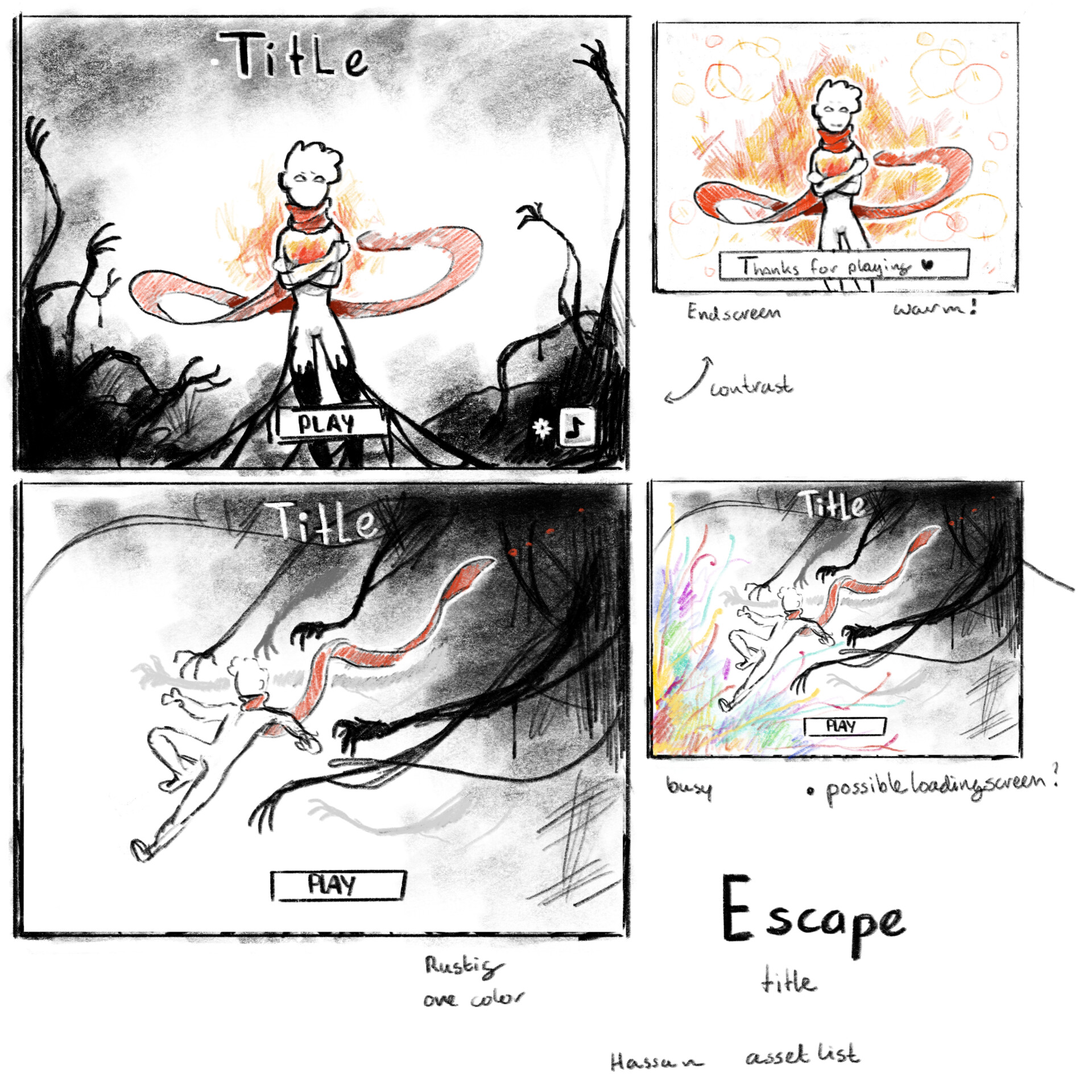 ArtStation - Escape - Game Concept