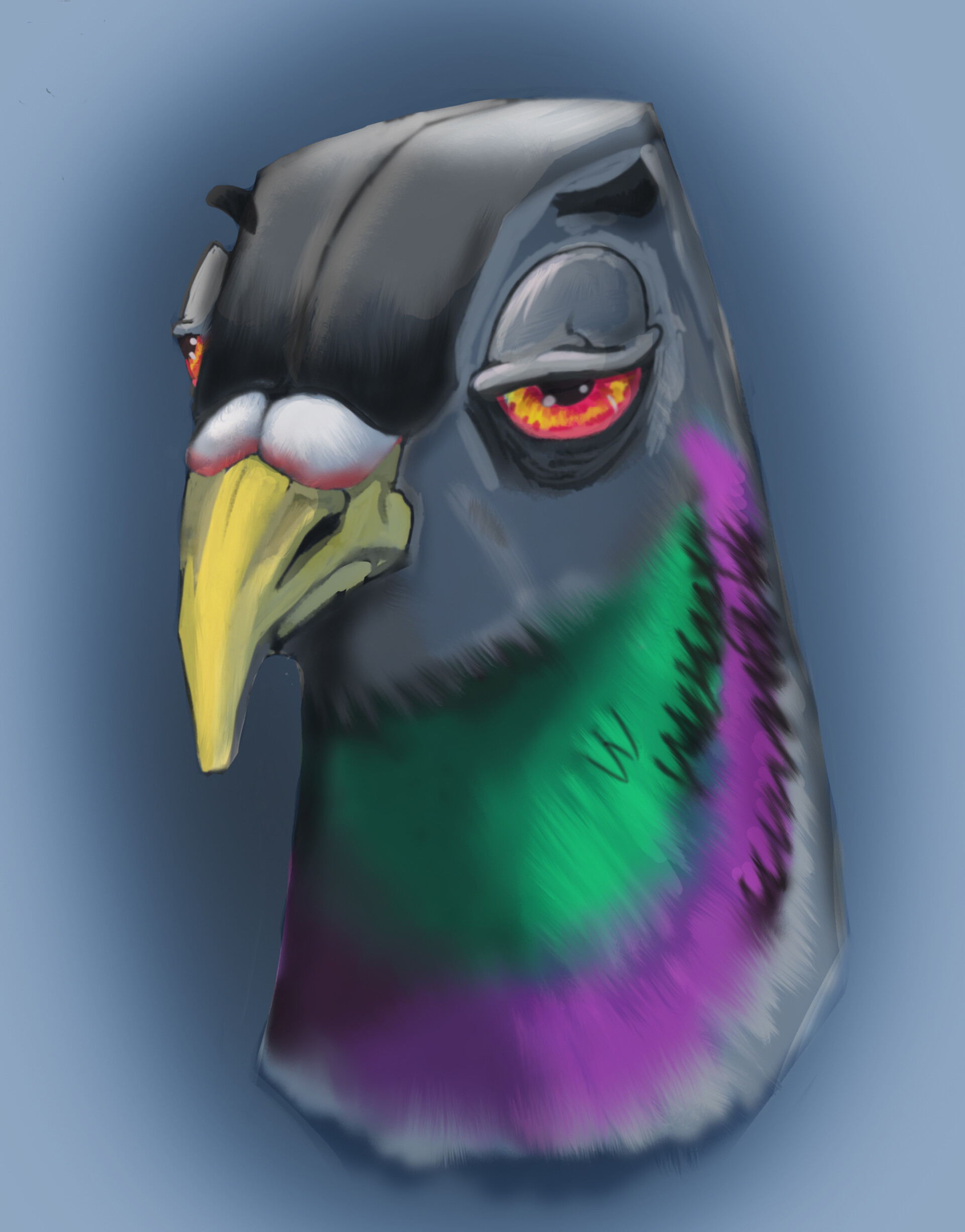 ArtStation - pombo treino