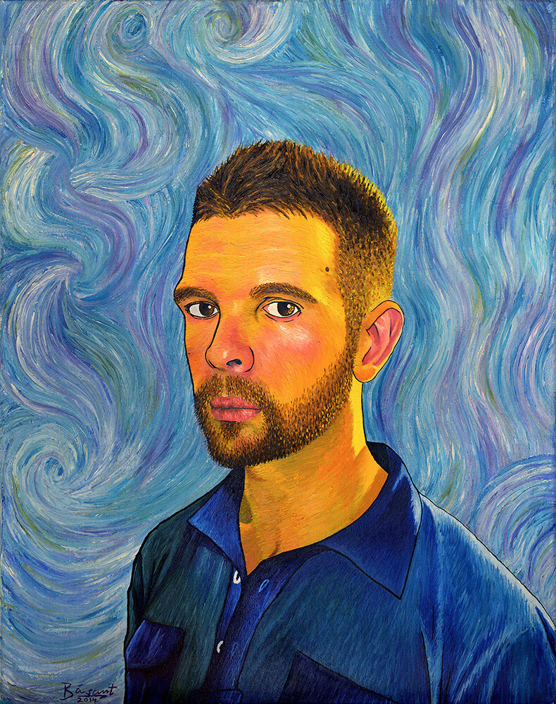 ArtStation - "VINCENT Y YO" - oil on canvas - 40x50 cm