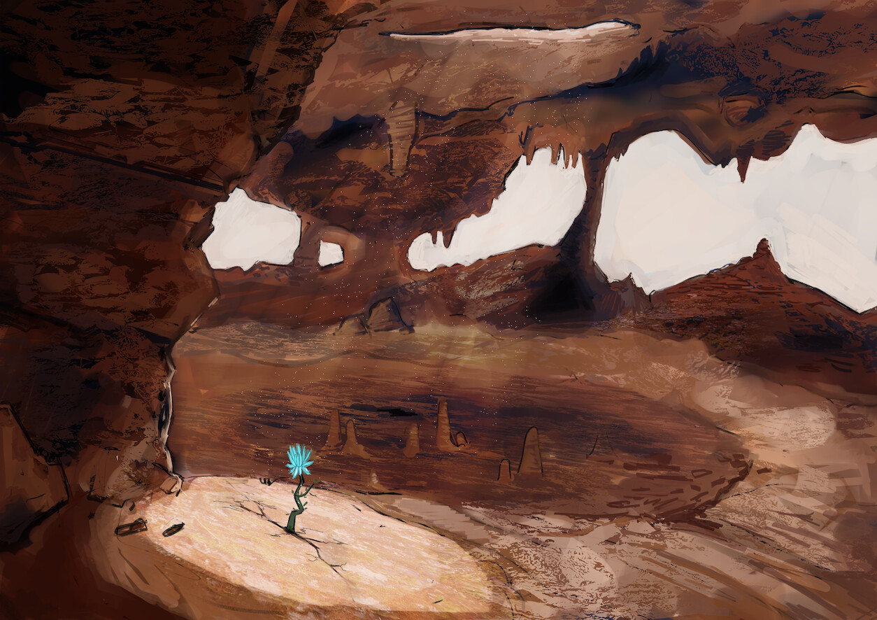 ArtStation - Cave Flower