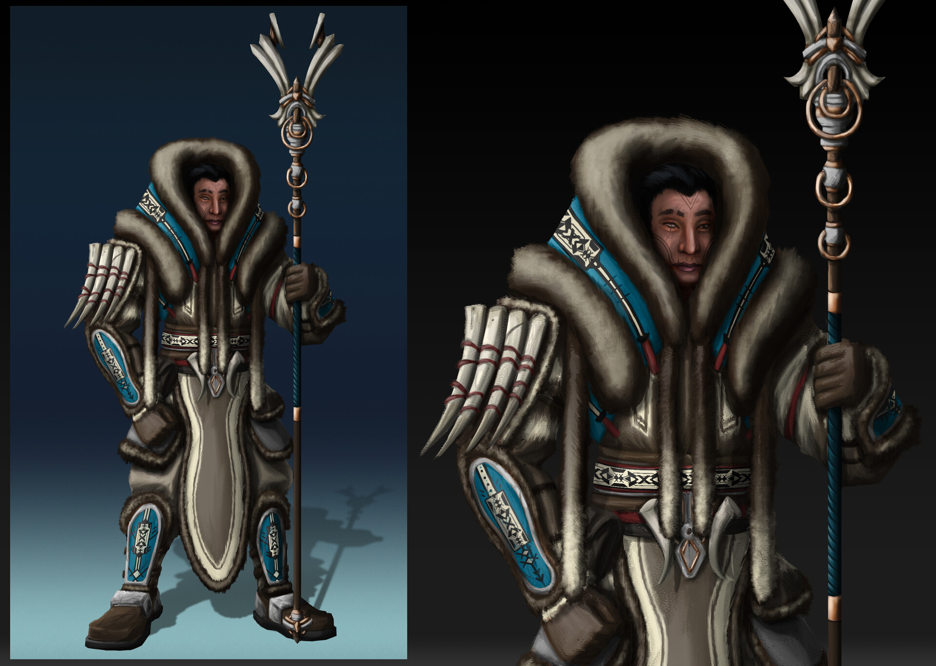 Ben Whitelock - Frozen Lights - Shrine Guard Design