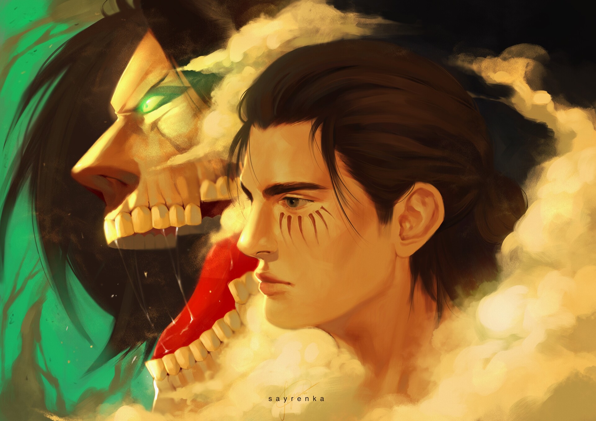 ArtStation - Keep Moving Forward - Attack on Titan