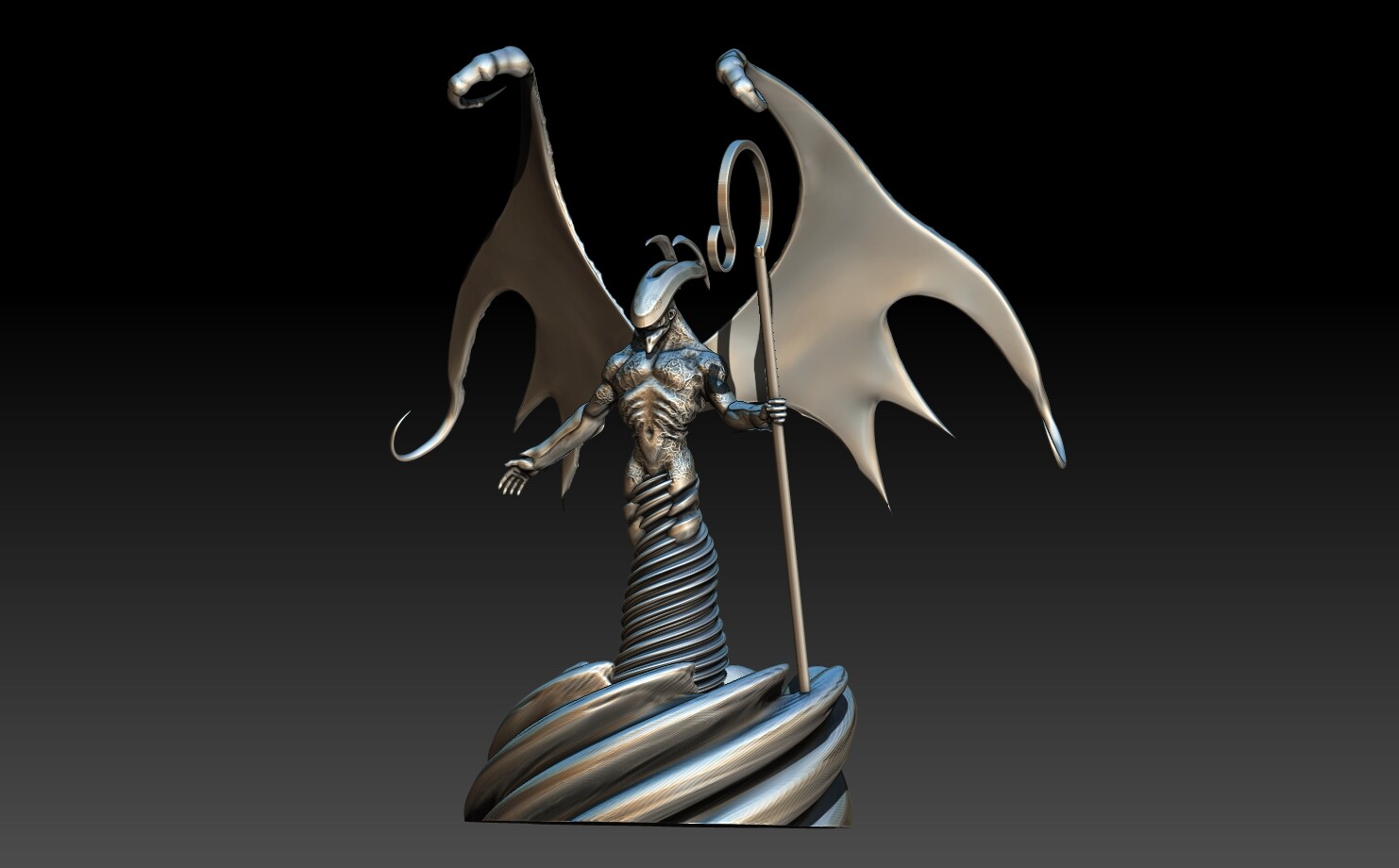 Antony Wall - N is for Nightmare Shepherd.