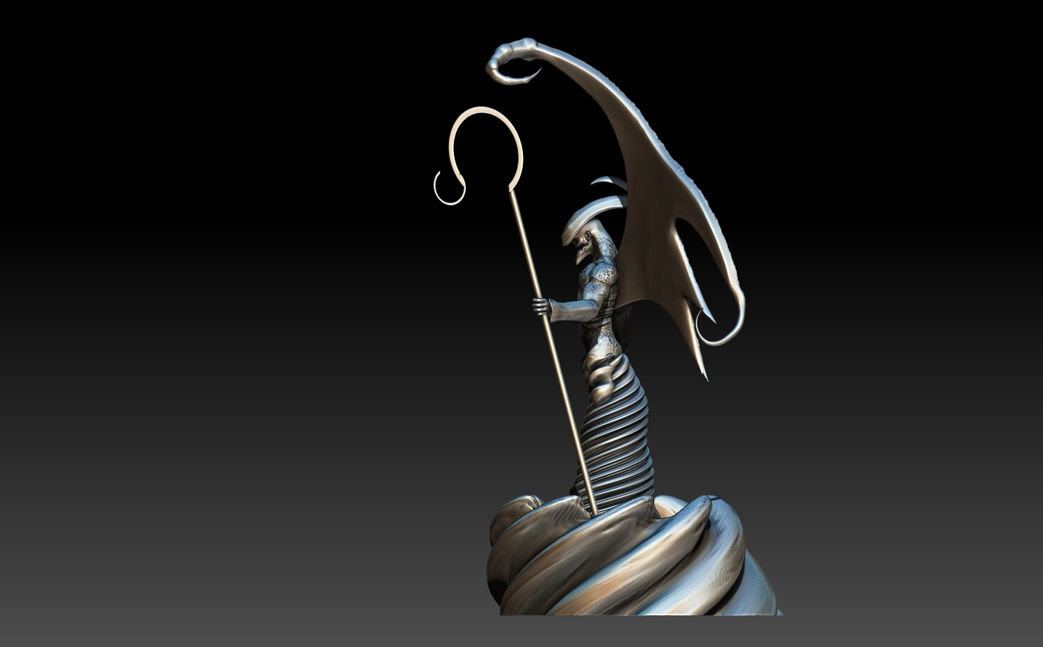 Antony Wall - N is for Nightmare Shepherd.