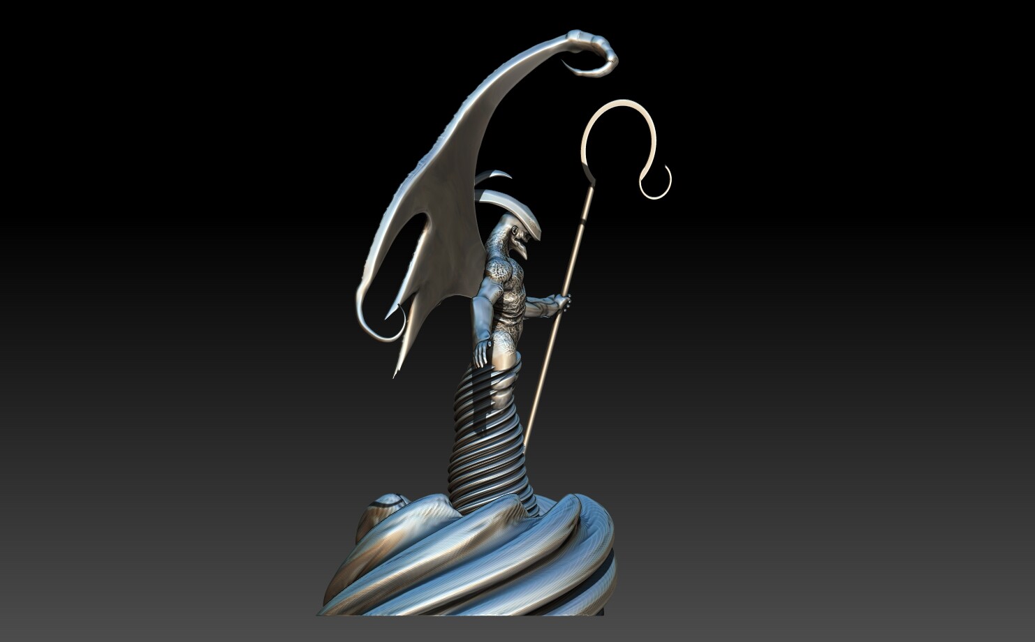 Antony Wall - N is for Nightmare Shepherd.