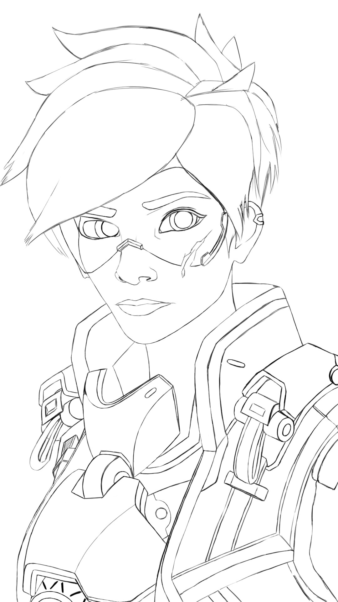 ArtStation - Tracer sketch