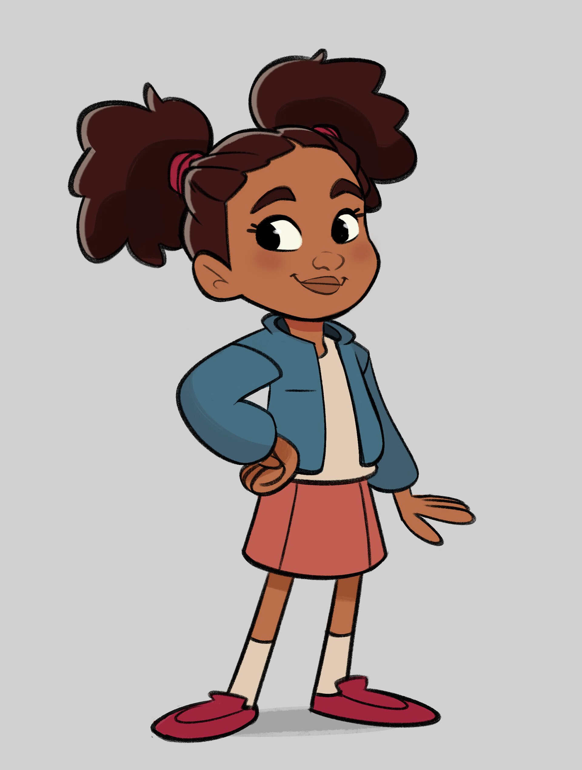 ArtStation - Character Design - Tv Girl