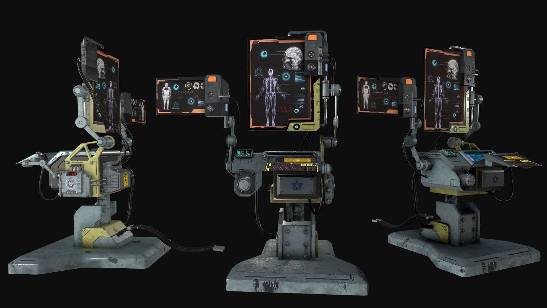 ArtStation - Sci Fi Computer Station