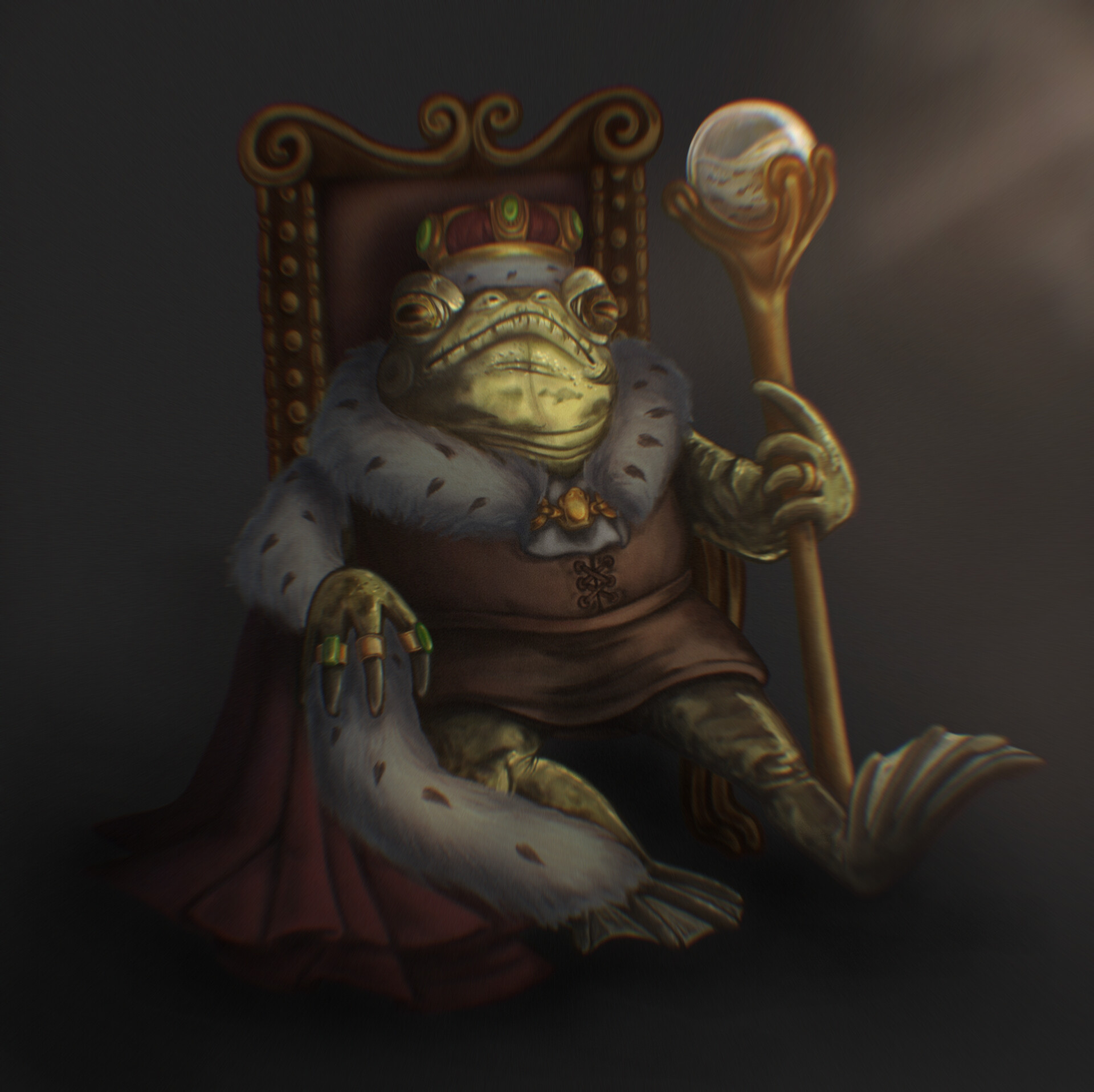 ArtStation - King Frog - Concept art