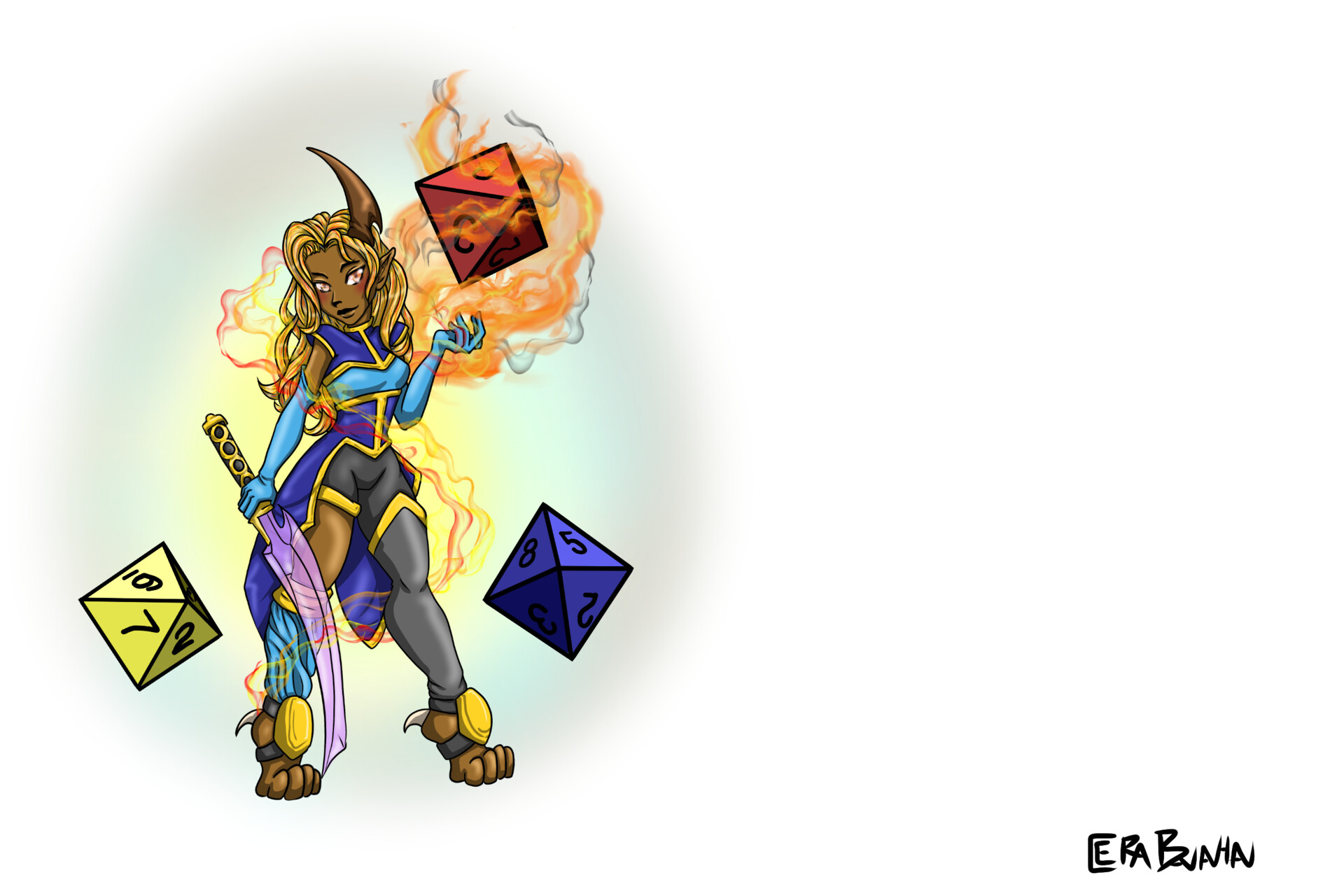 ArtStation - 8 Sided Die