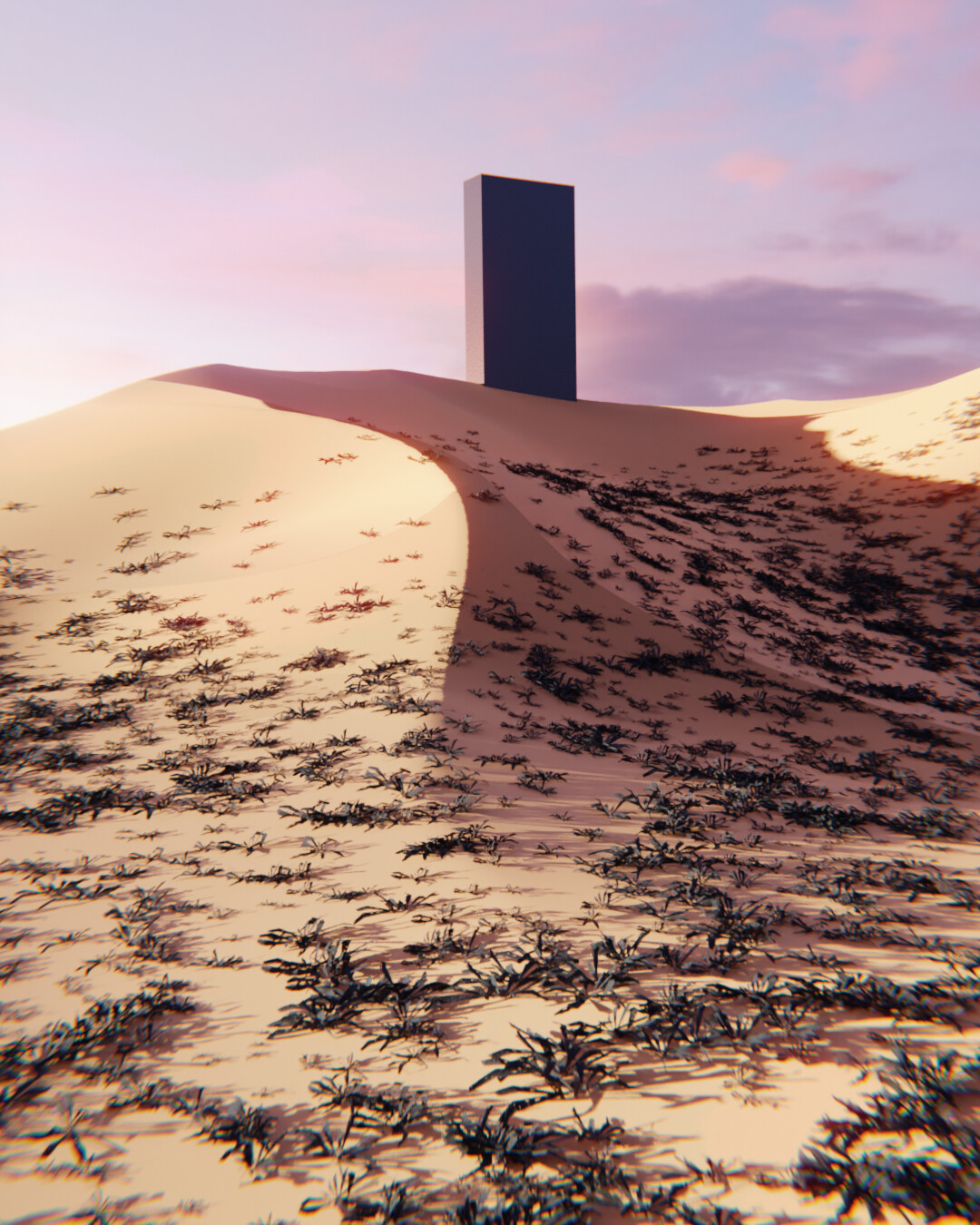 ArtStation - 72 Desert Monolith