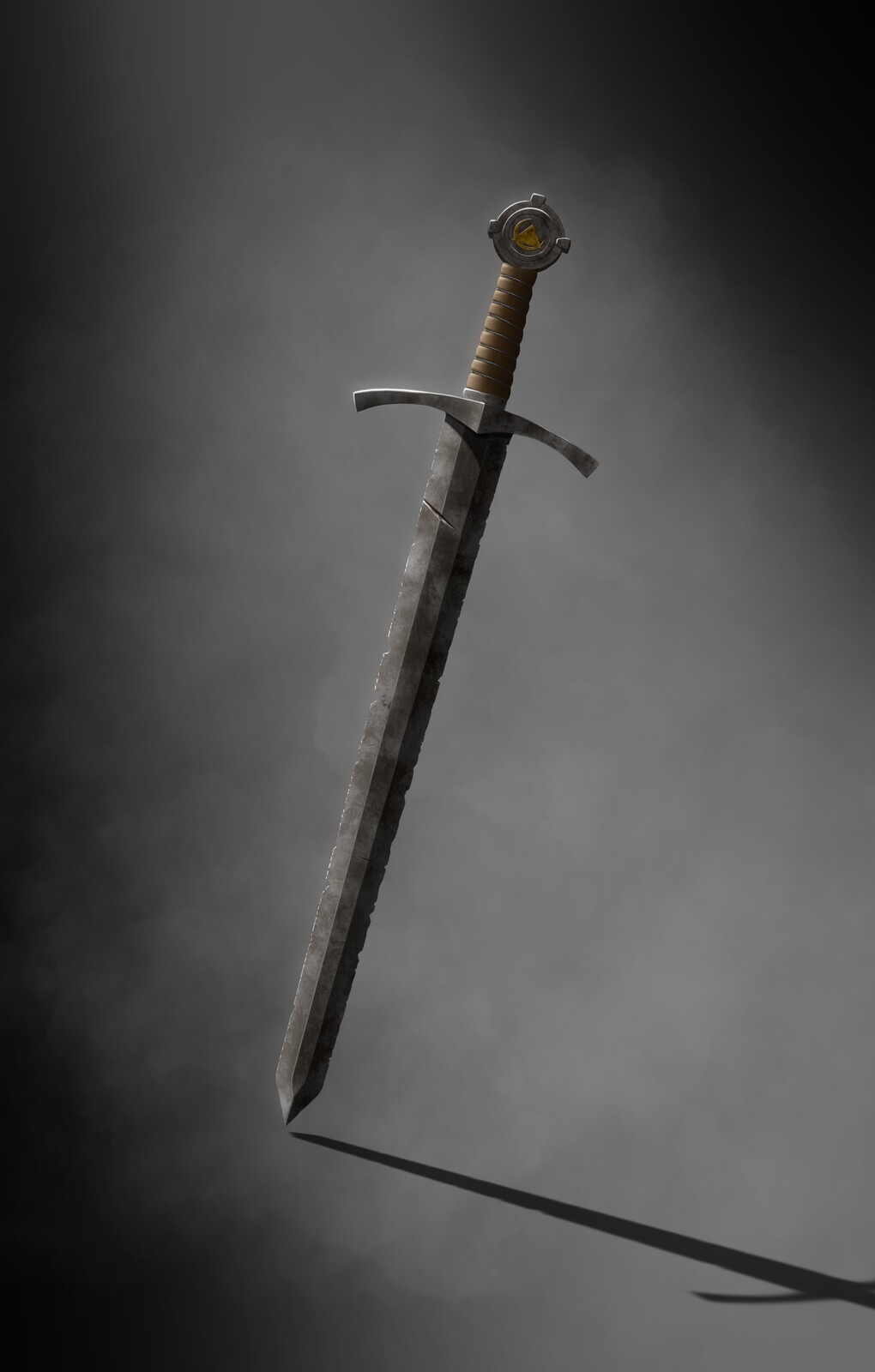 McKenzie Warren - Battle-worn Rusted Sword