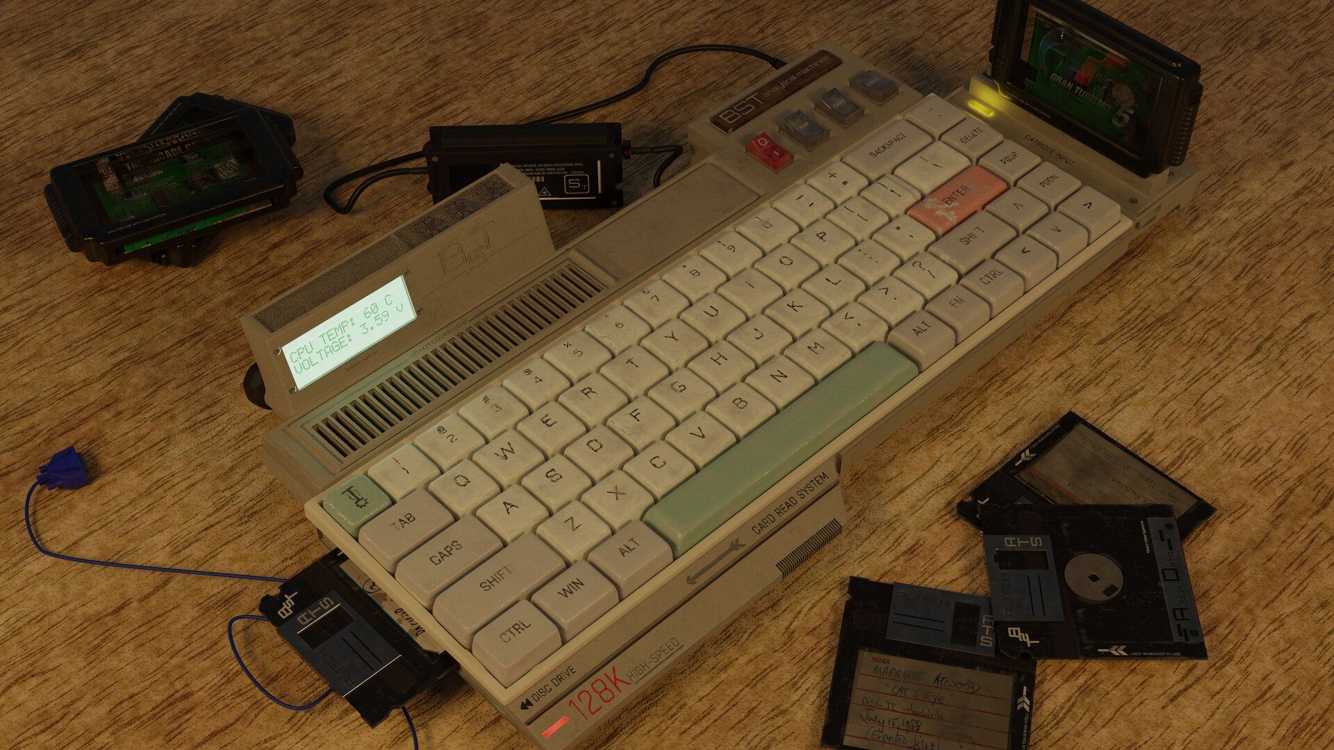 ArtStation - Fictional micro-computer