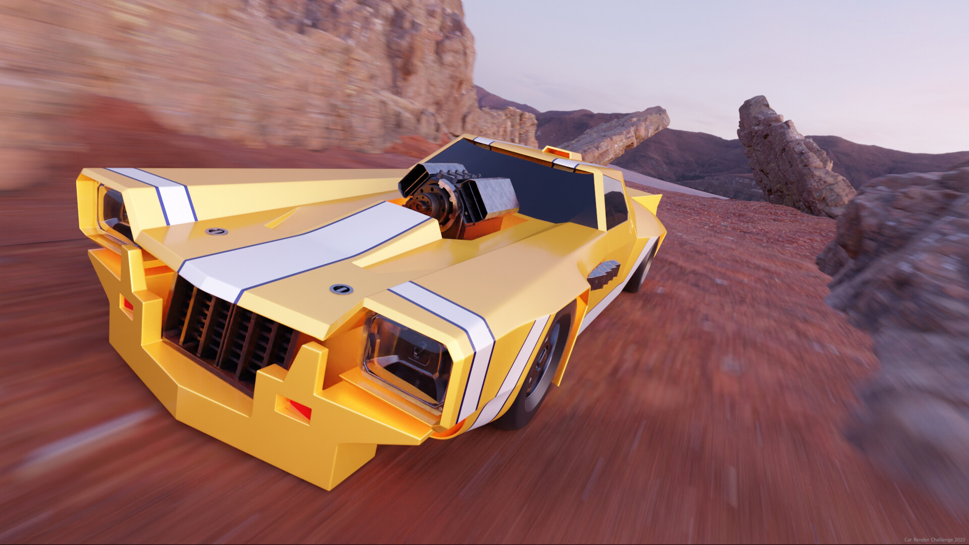 ArtStation - Trans AM (Redline)