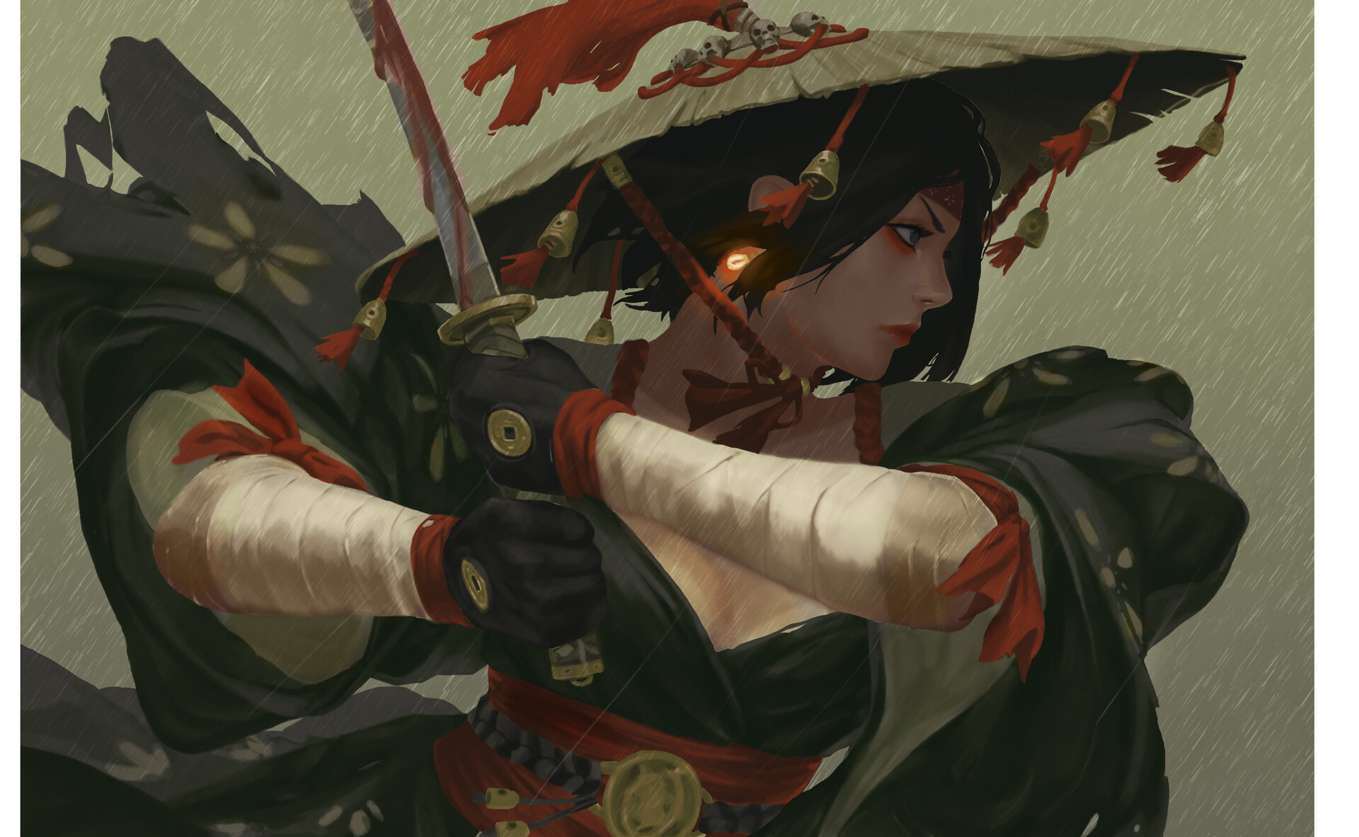 ArtStation - Master Copy of Guweiz (Z.W. Gu)'s piece, "War"