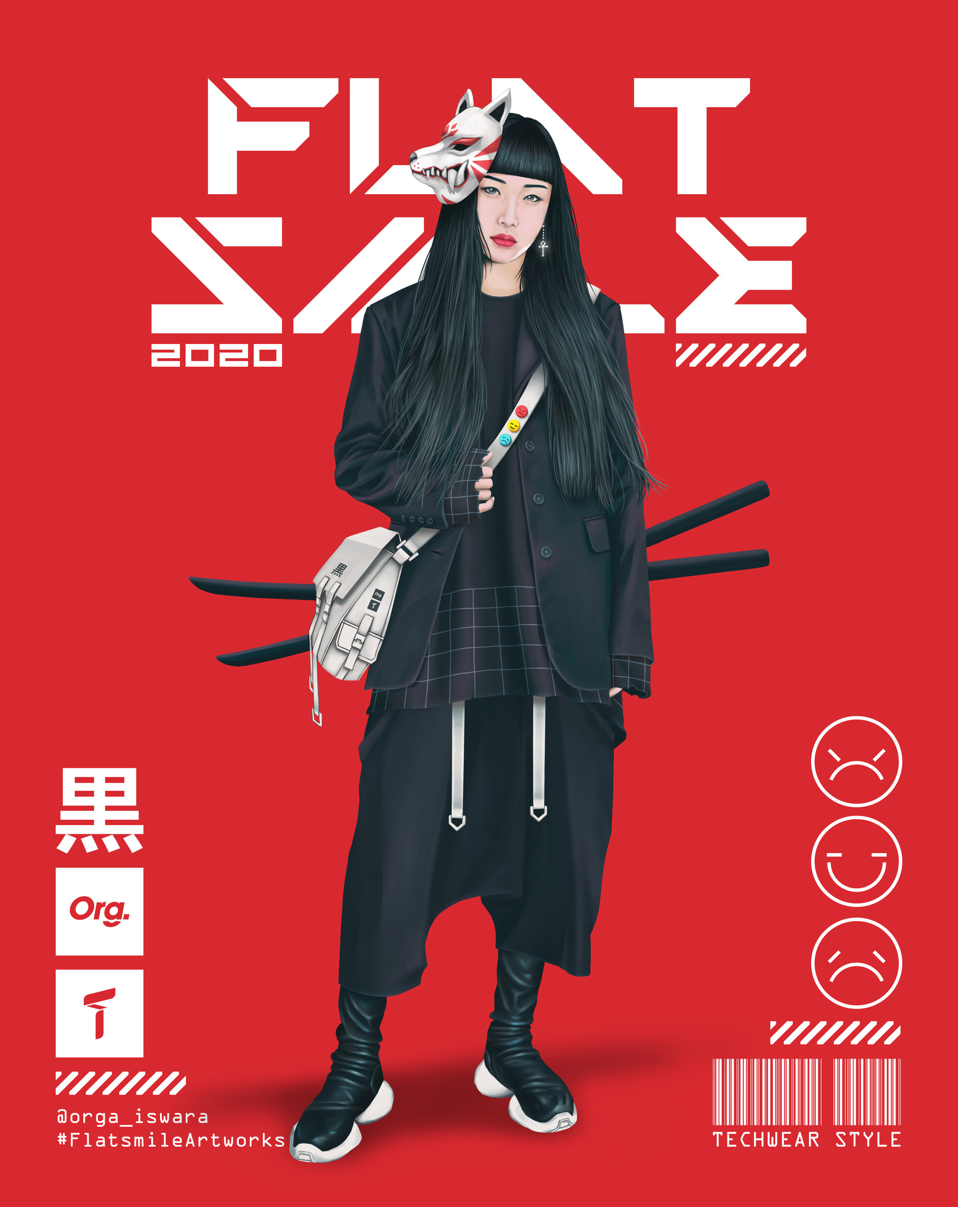 ArtStation - Girl with Techwear Outfit looks hot af 🔥