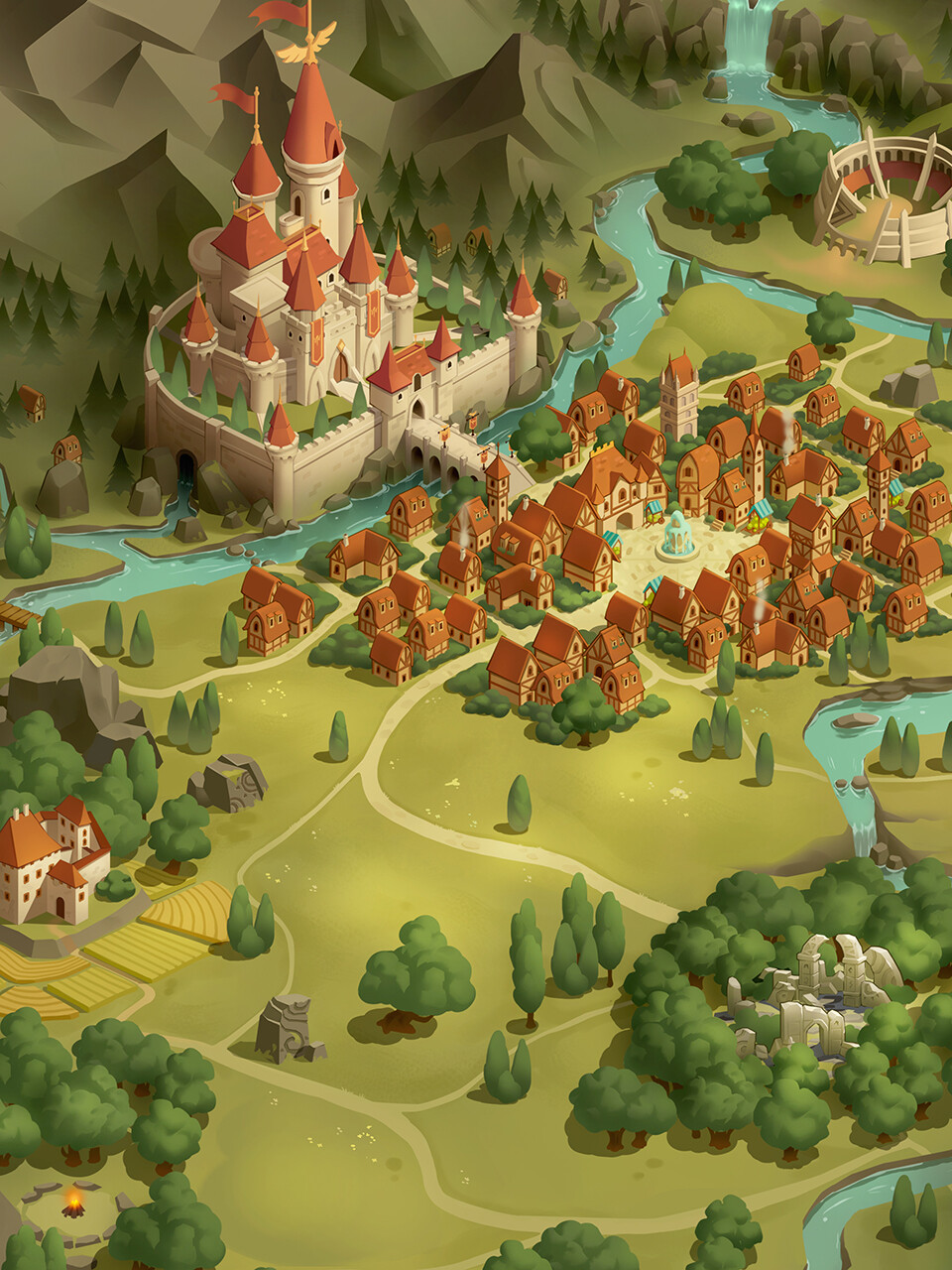 ArtStation - Scene map