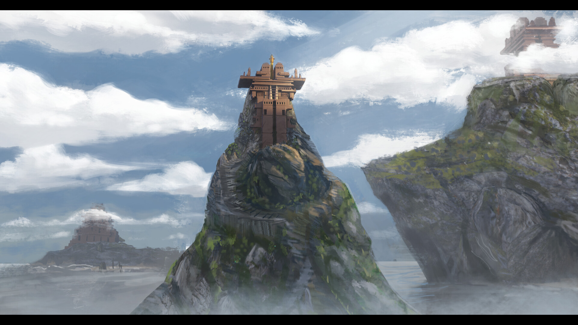 ArtStation - High Hill Temples