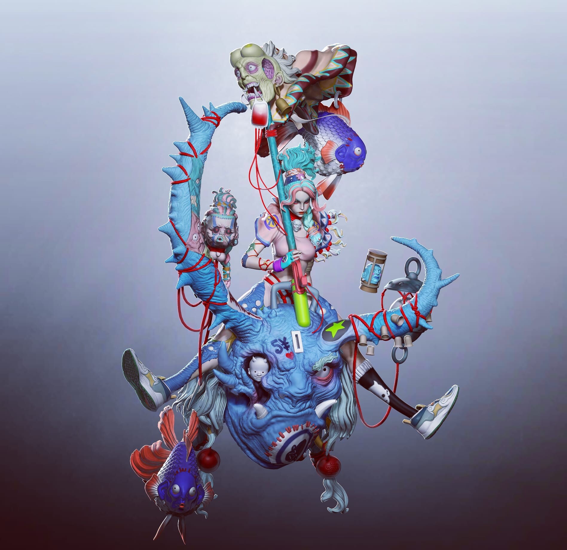 ArtStation - Skeen tribute