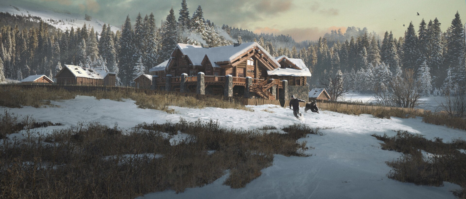 ArtStation - Rough morning