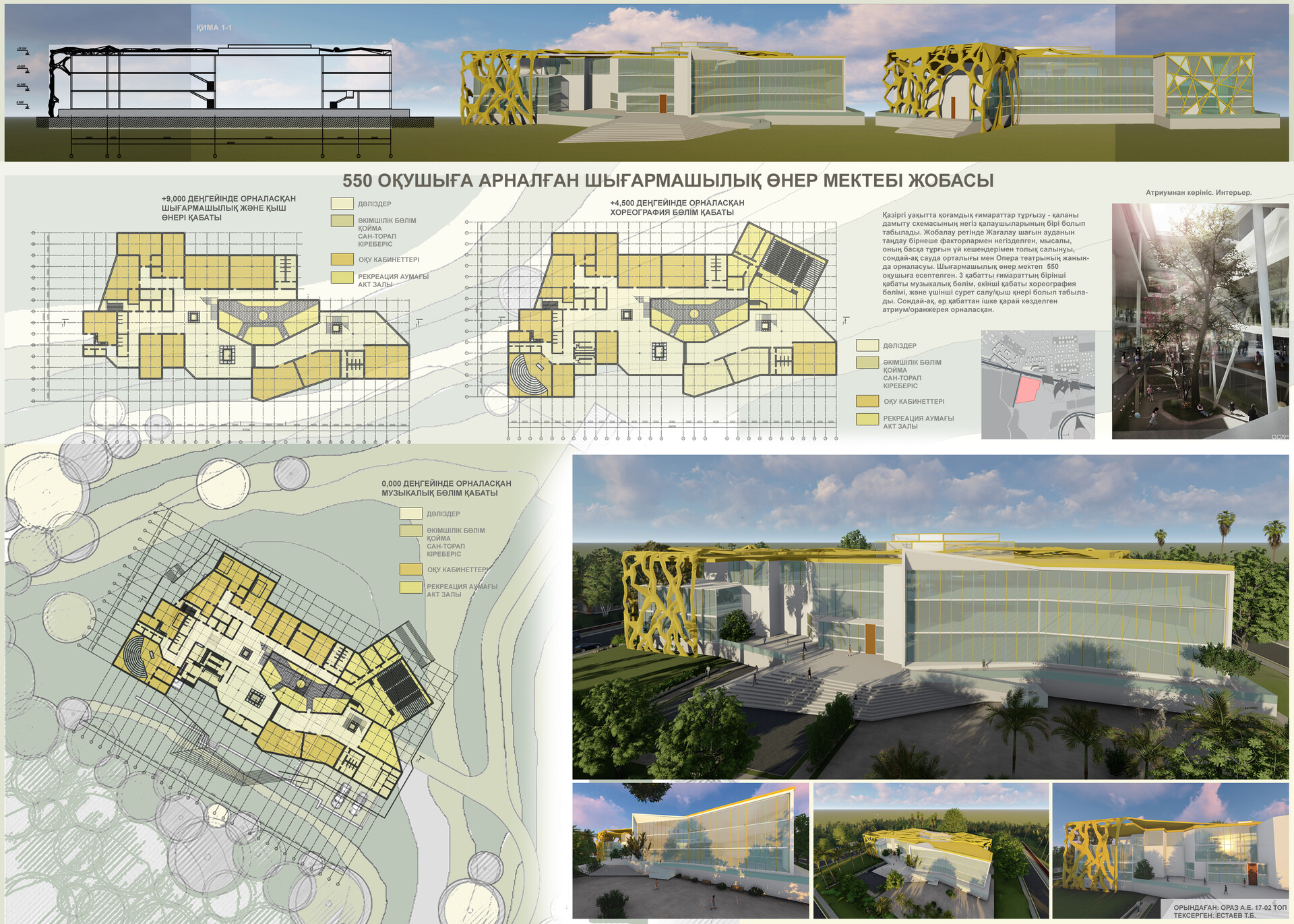 ArtStation - Art School Project for 550 students