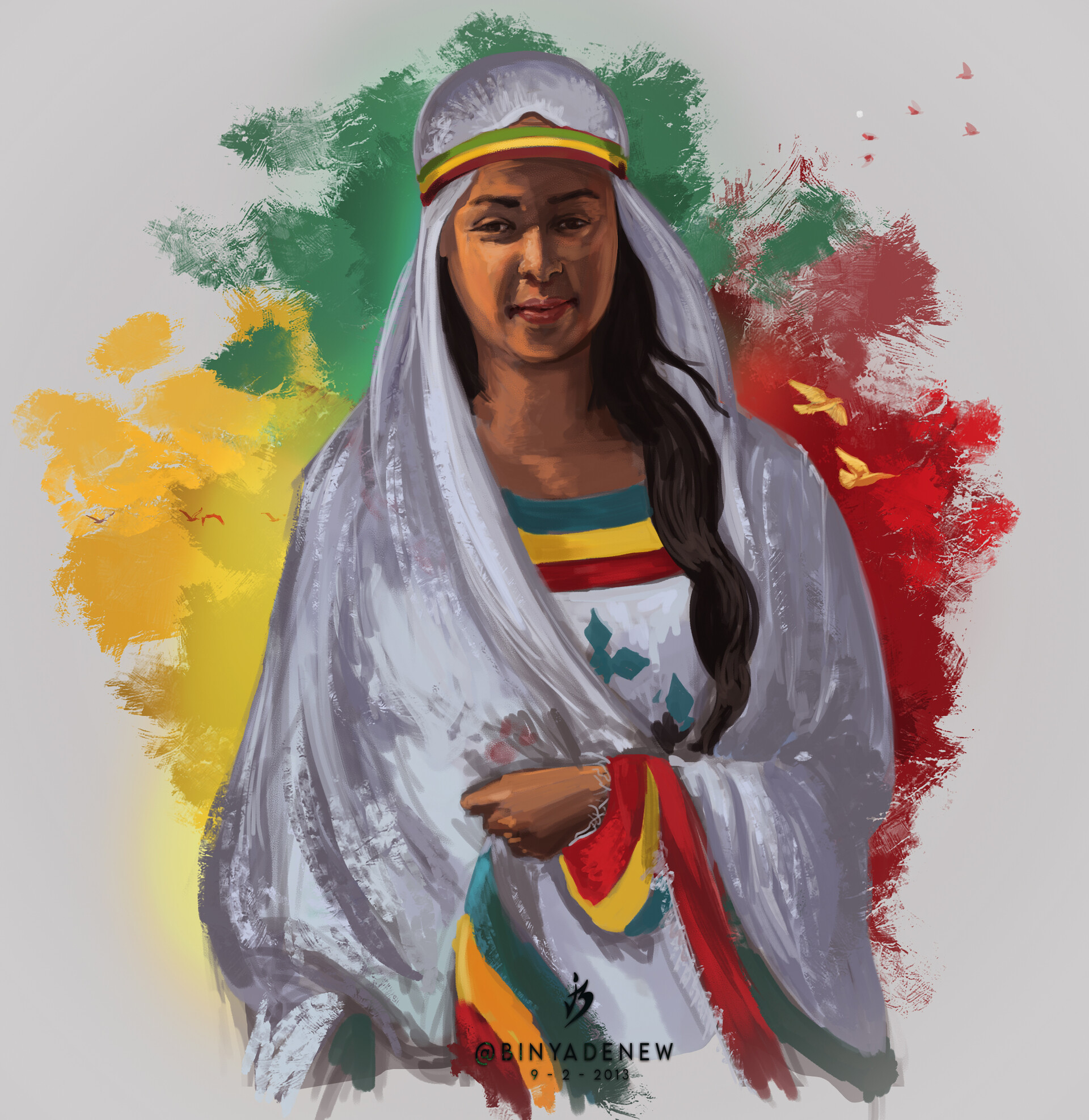 ArtStation - Habesha Girl