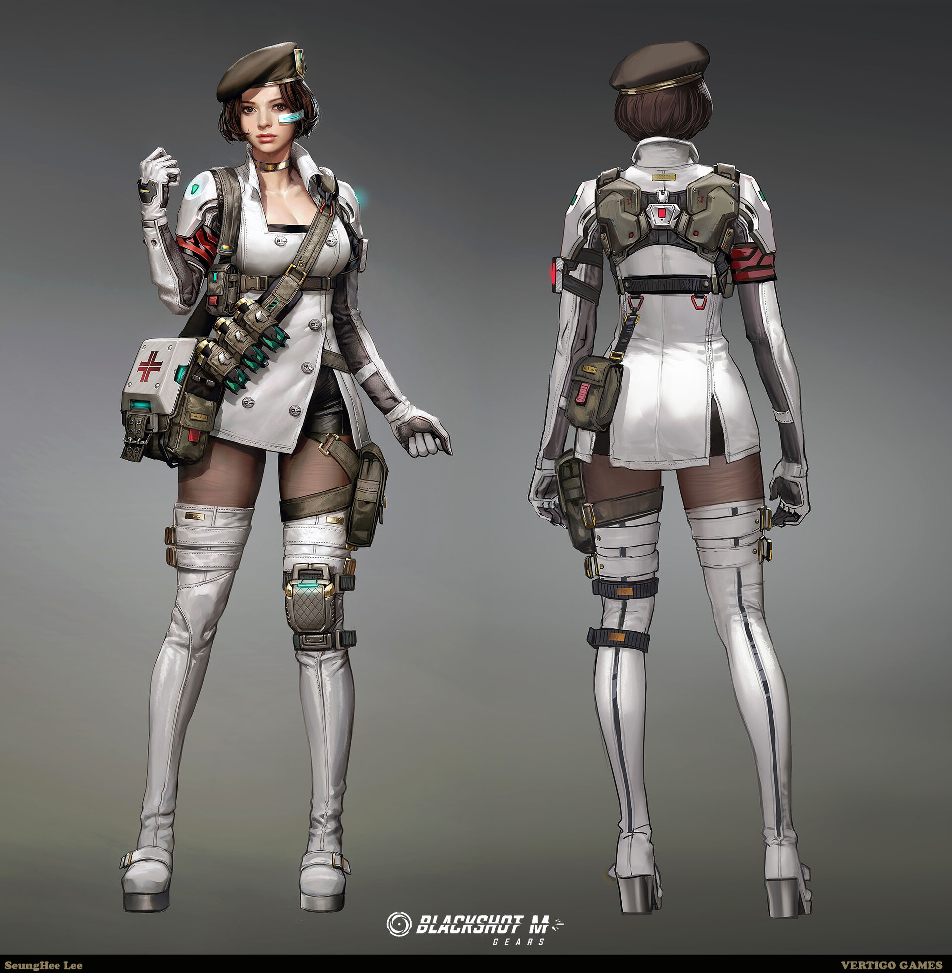 seunghee lee - Medic in mobile FPS 'BLACKSHOT M'