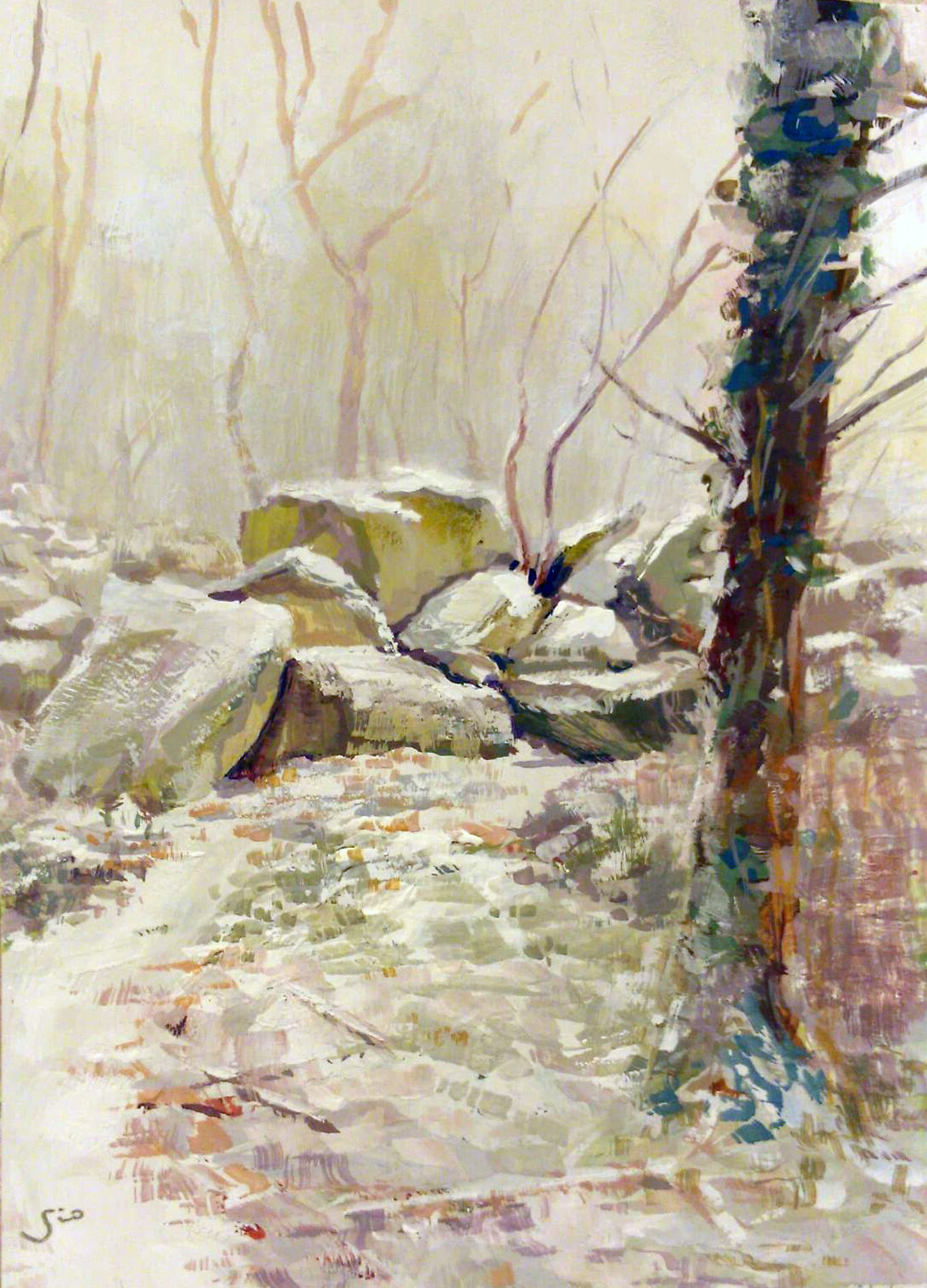 ArtStation - Overcast Light Painting