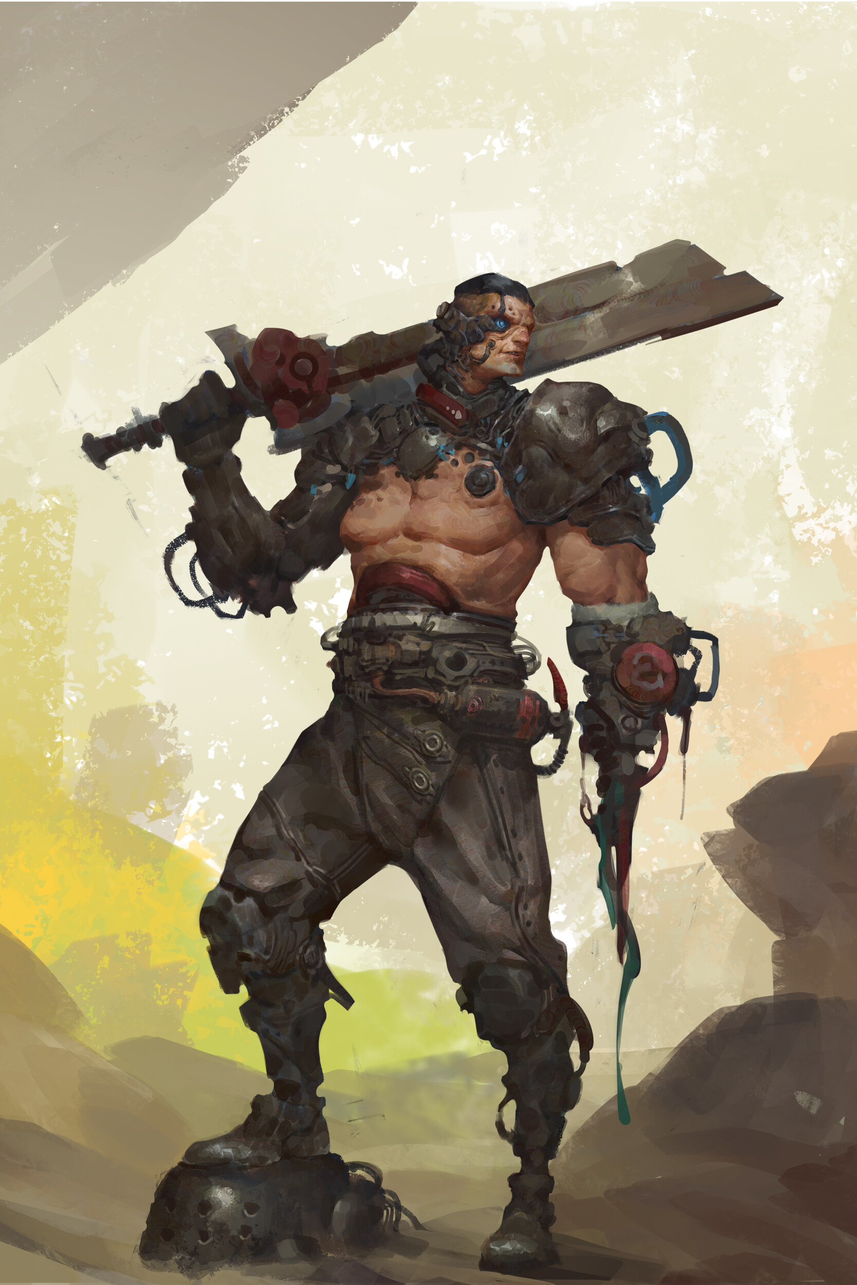 ArtStation - wasteland man