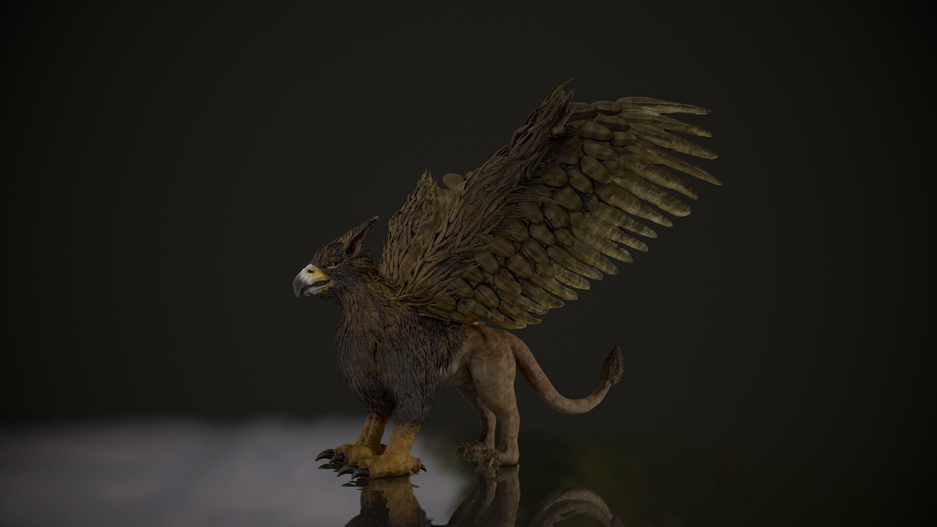ArtStation - Stylized Griffin