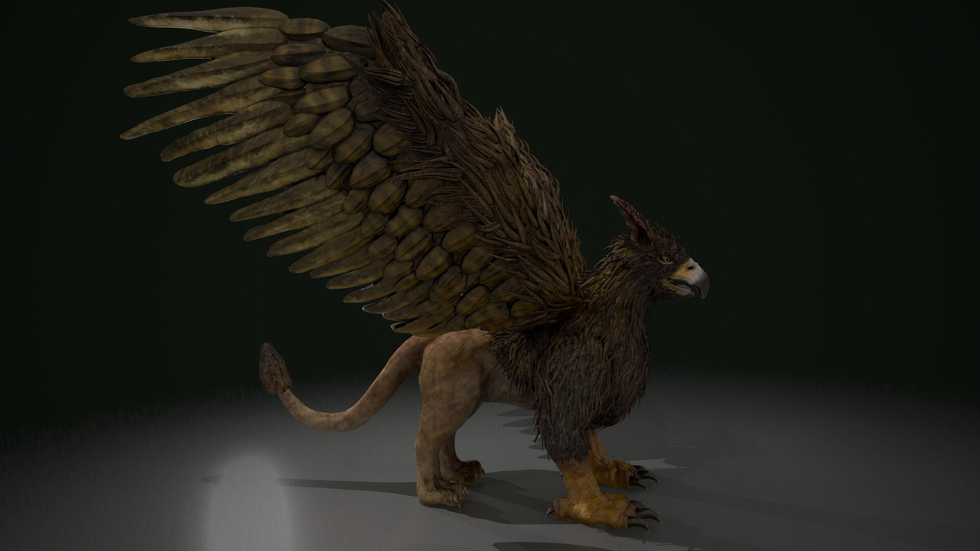 ArtStation - Stylized Griffin