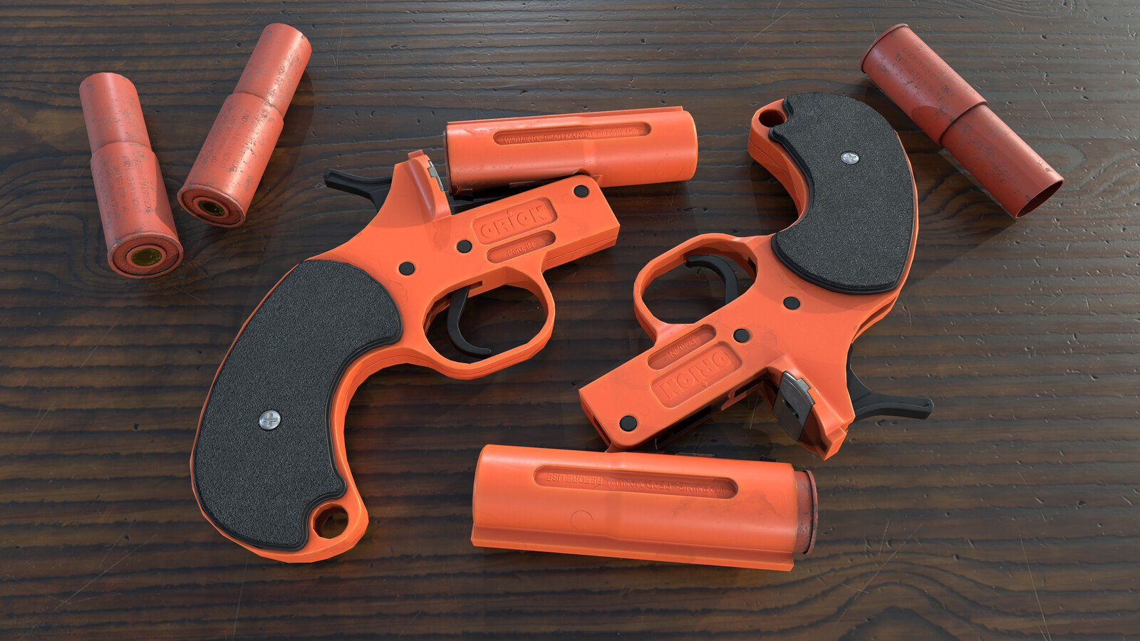 Tallin Hogan - Orion flare gun