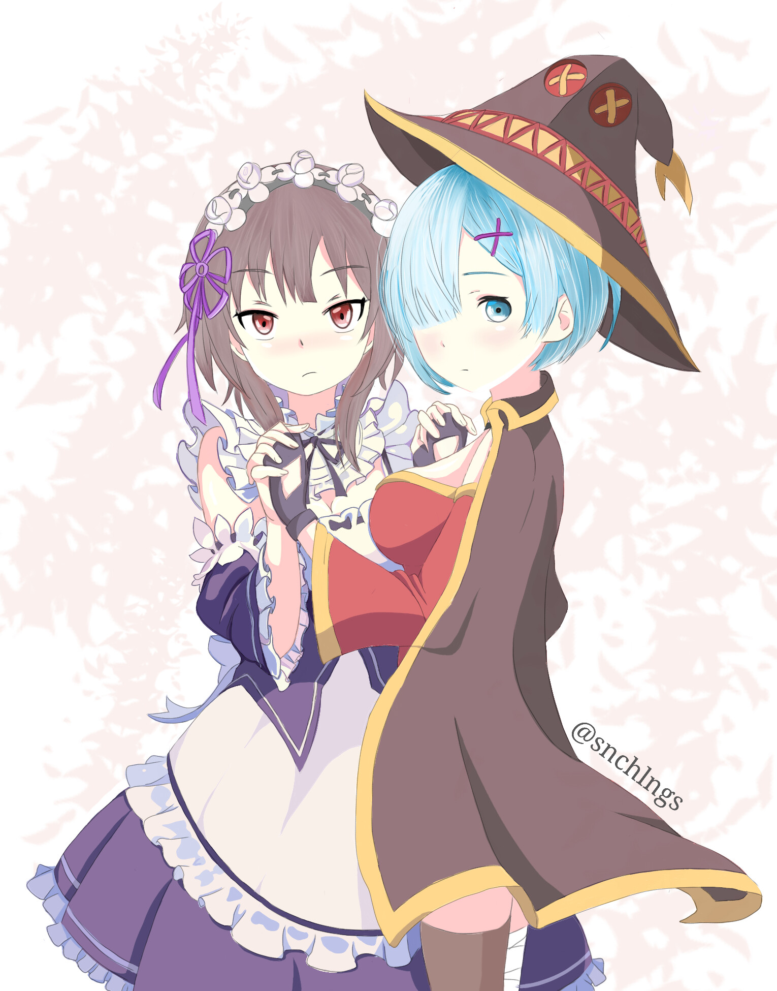 ArtStation - Rem X Megumin