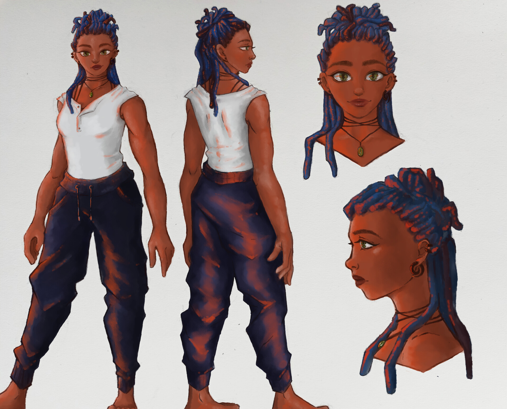 ArtStation - The Witching Hour Character Concept