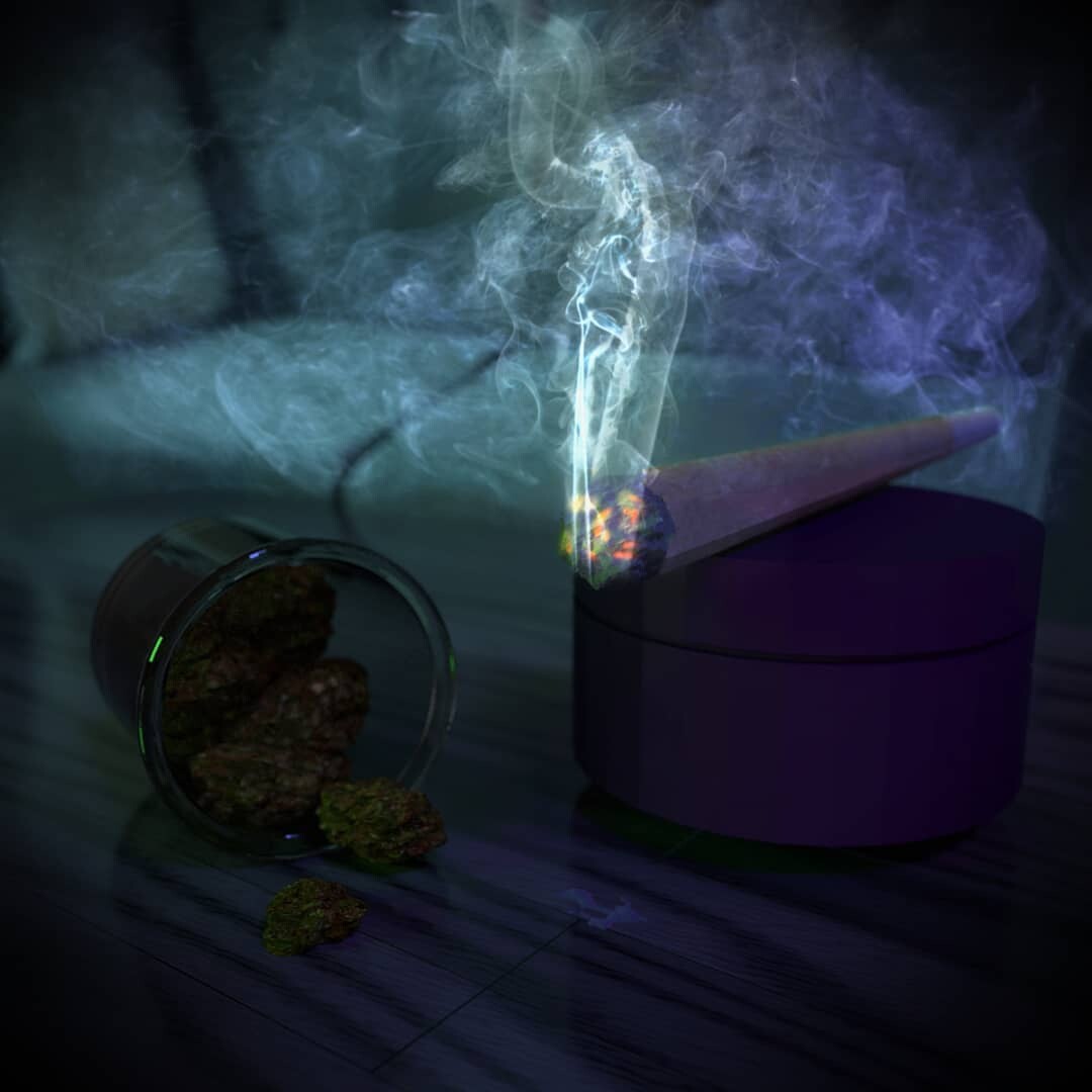 ArtStation - Weed & Joint