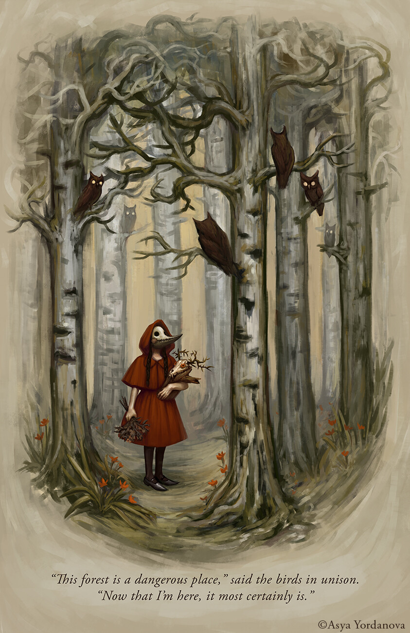 ArtStation - This forest is a dangerous place