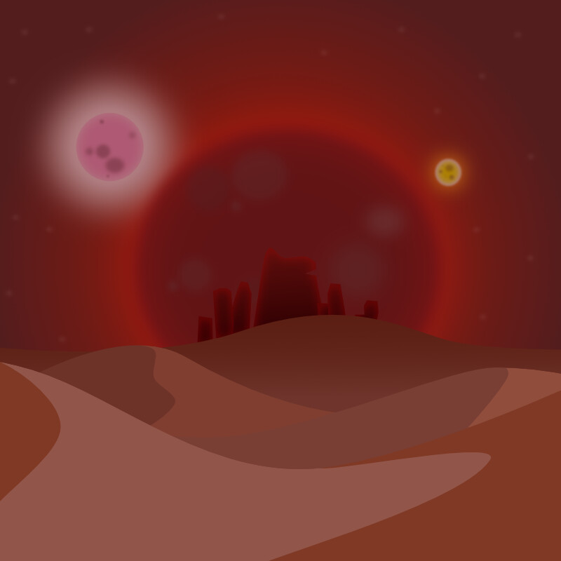 ArtStation - red land